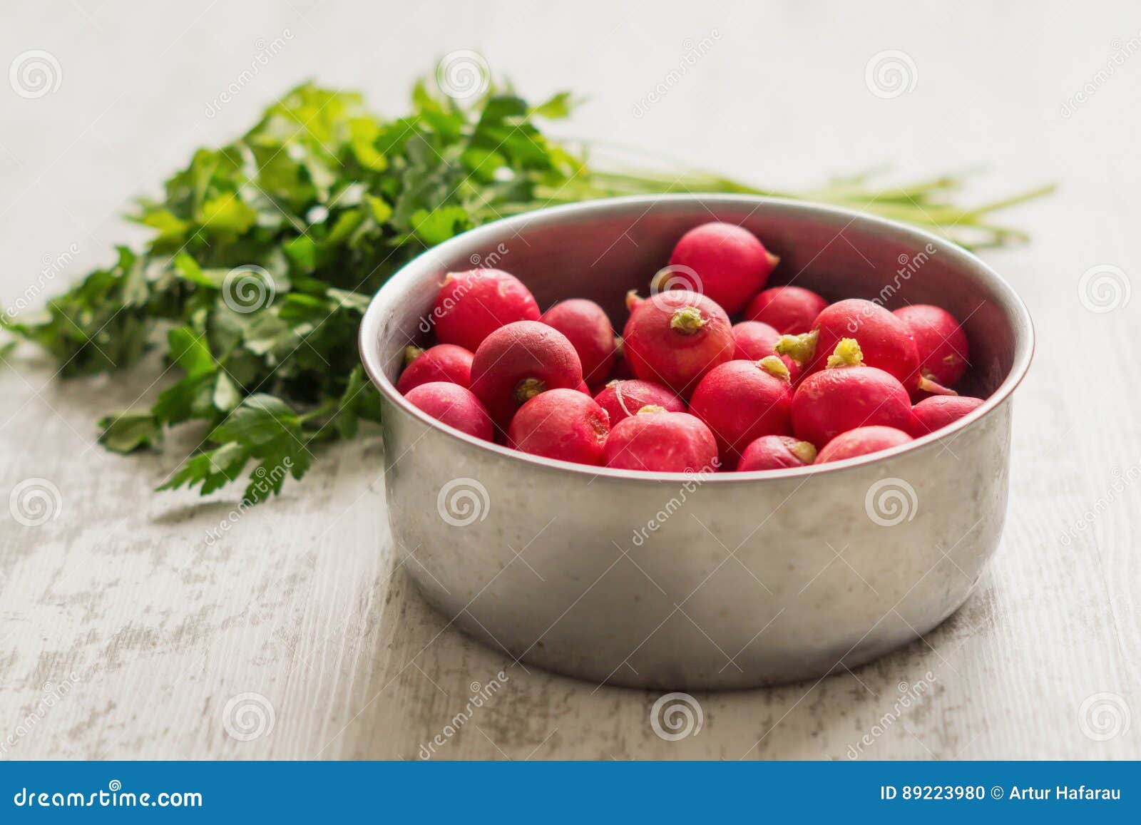 Radish stock photo. Image of healthy, fresh, plant, wooden - 89223980