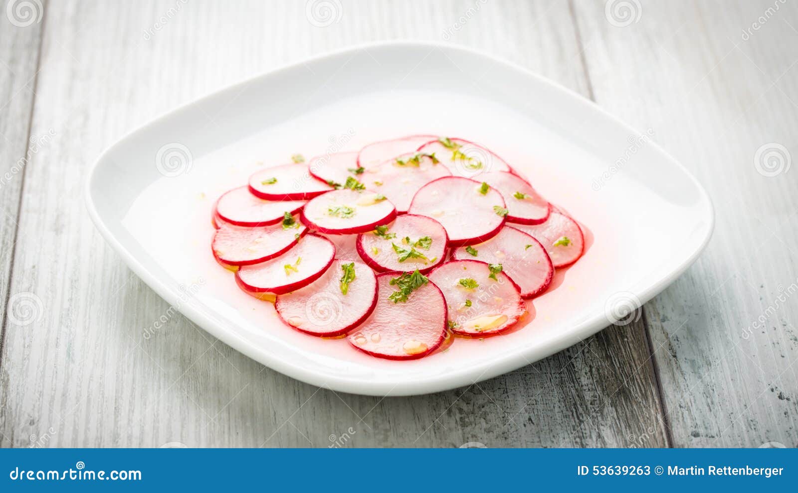 Radish salad stock image. Image of lenten, rustic, diet - 53639263