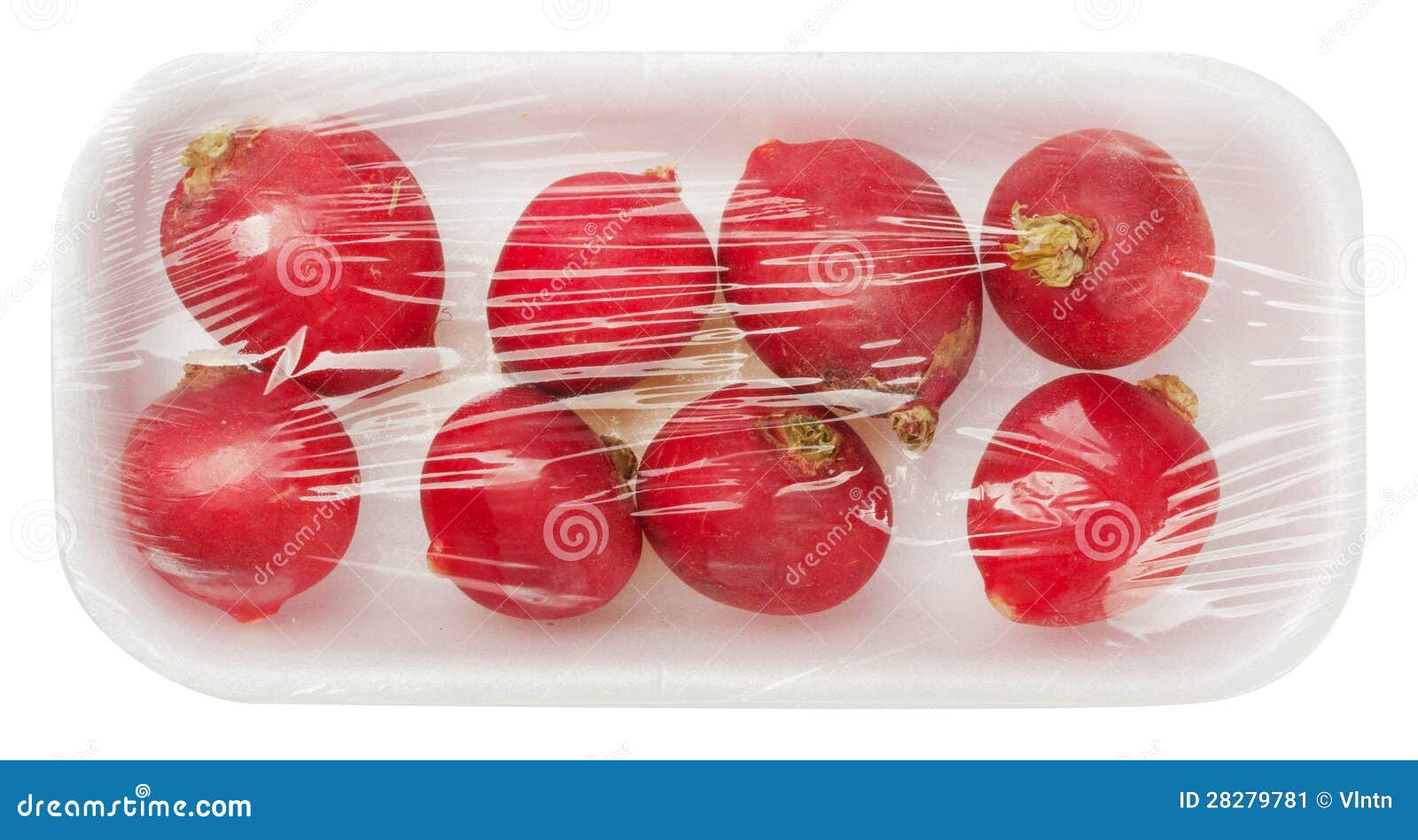 Radish in vacuum packing stock image. Image of vegetable - 28279781