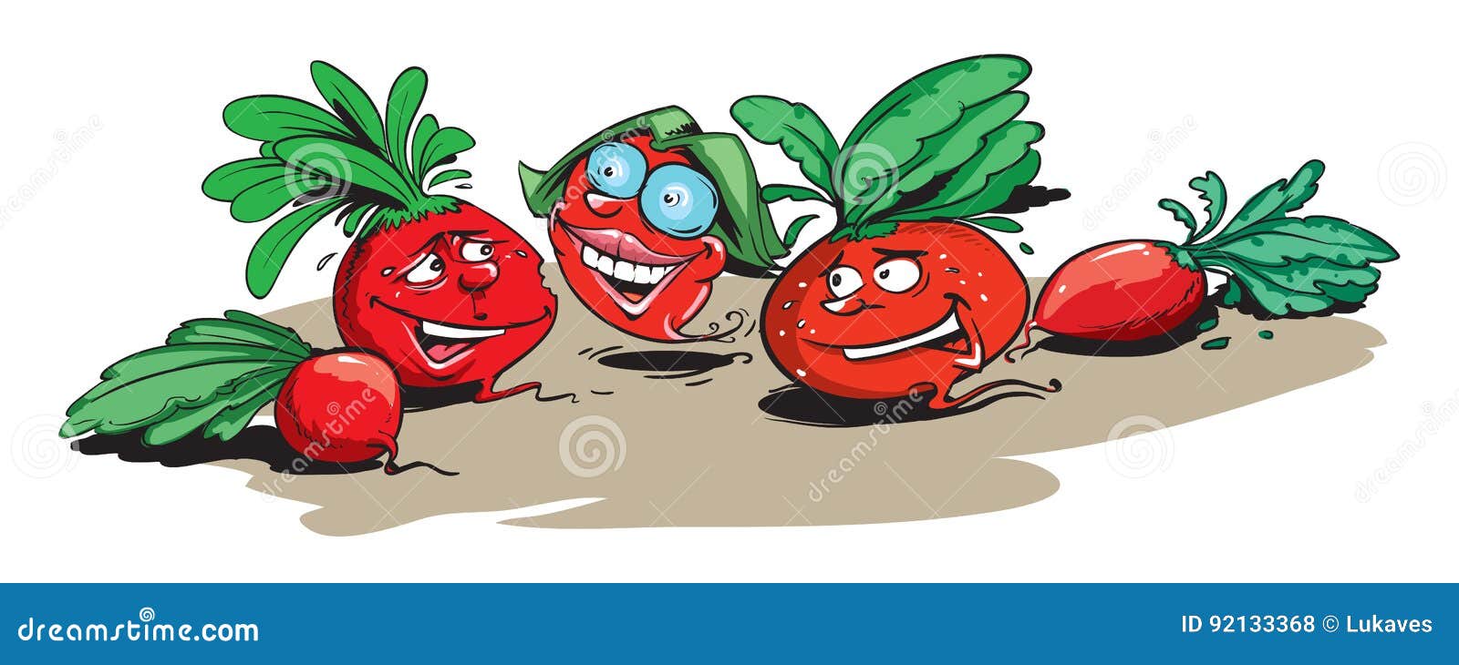 Radishes stock vector. Illustration of nature, sketch - 92133368