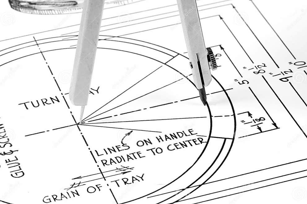 Radius stock illustration. Illustration of drawing, geometric - 349387