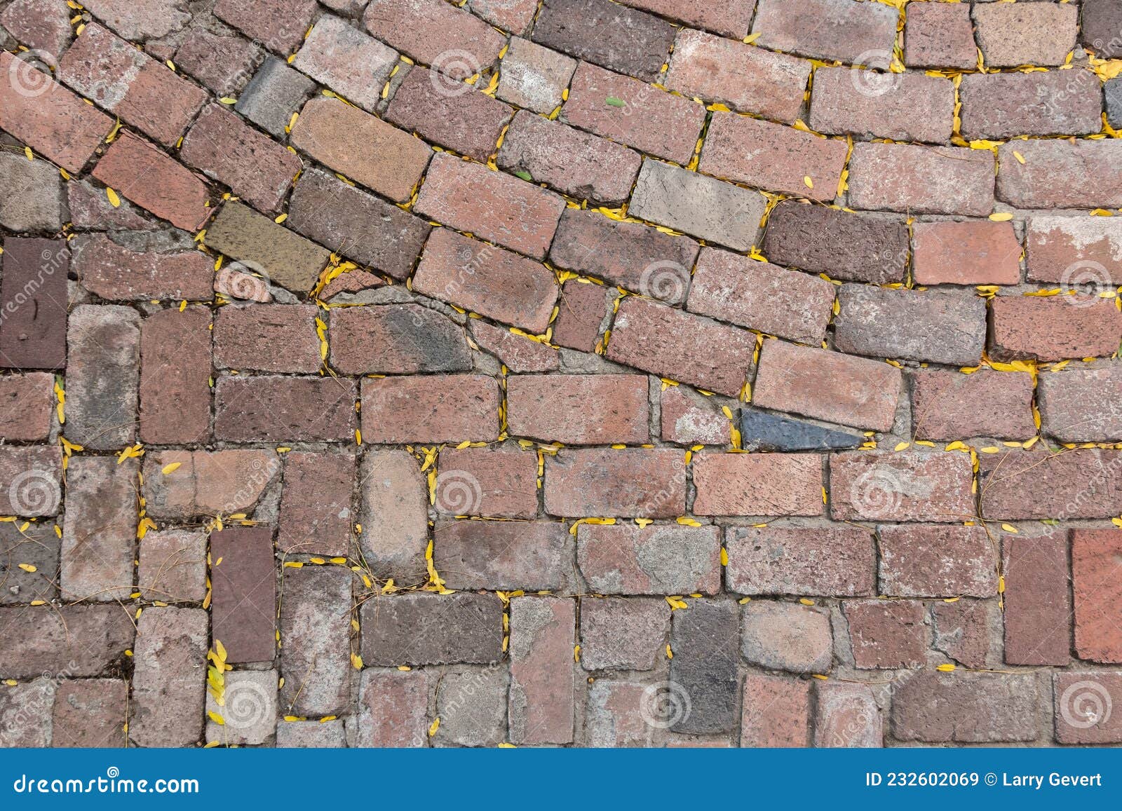 Radius in a Brick Sidewalk Pattern Stock Image - Image of decor ...