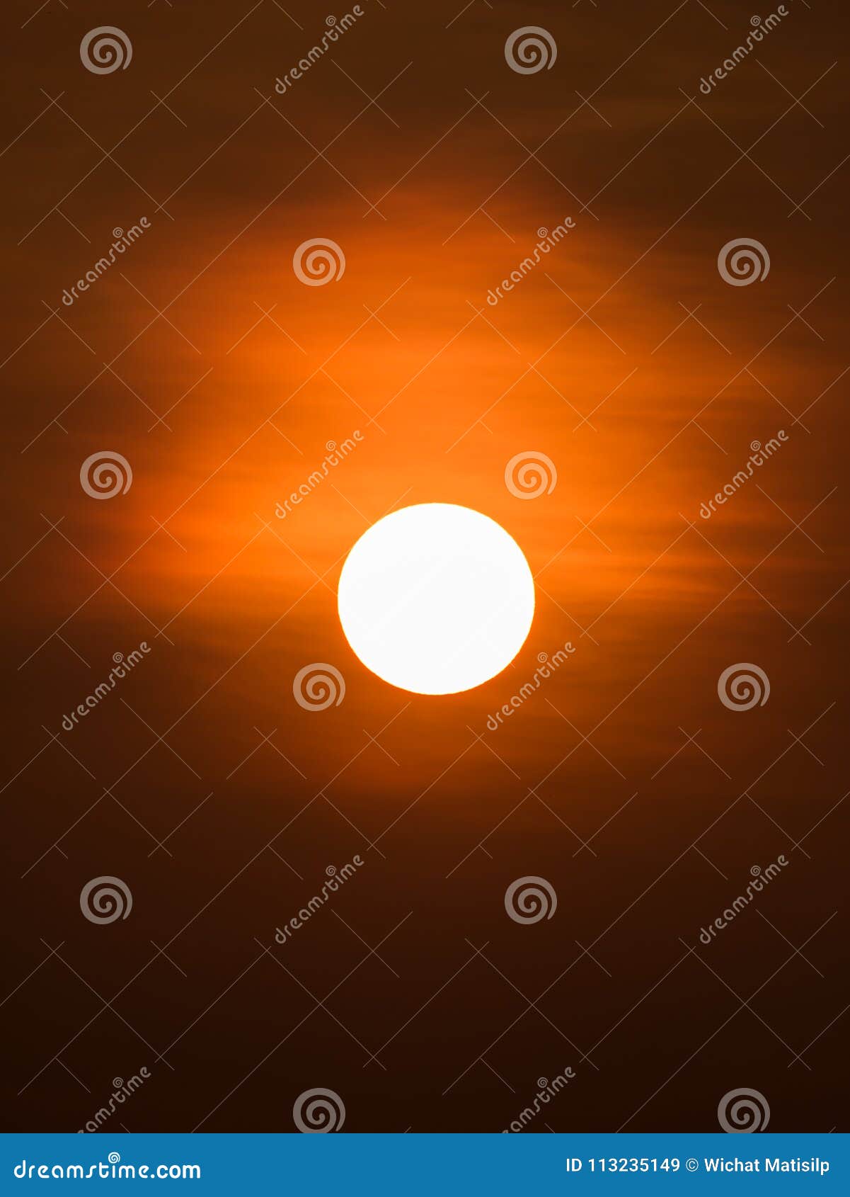 Radius of the Sun in Early Winter Stock Image - Image of cirrus, sunny ...