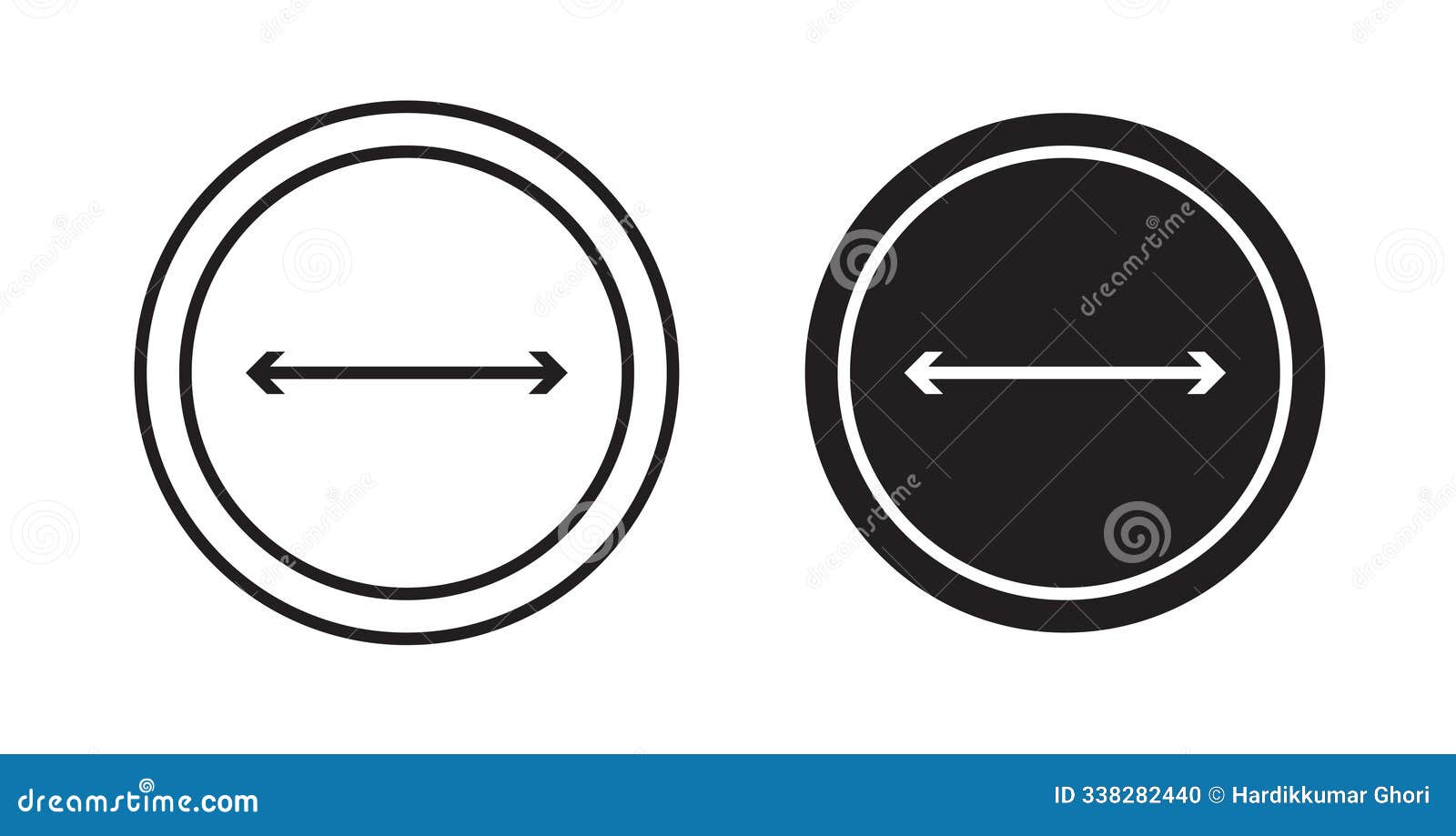 Radius Thin Line Vector Icon Set Stock Vector - Illustration of icon ...