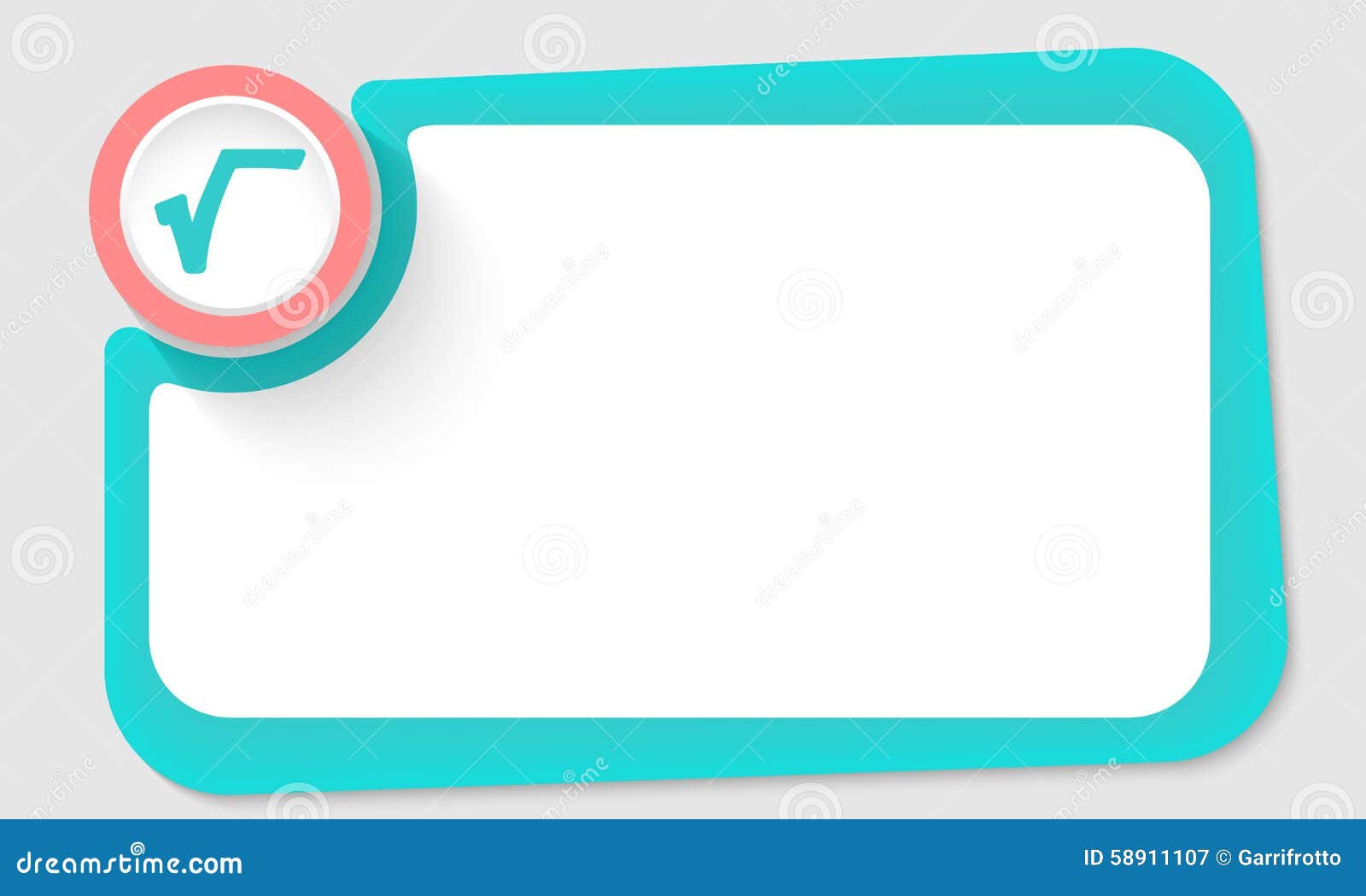 Radix symbol stock vector. Illustration of frame, advertisement - 58911107