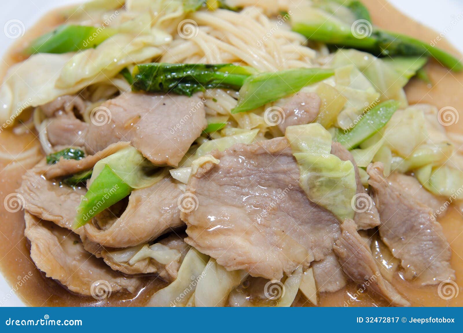 Radna Noodles stock image. Image of delicious, fried - 32472817