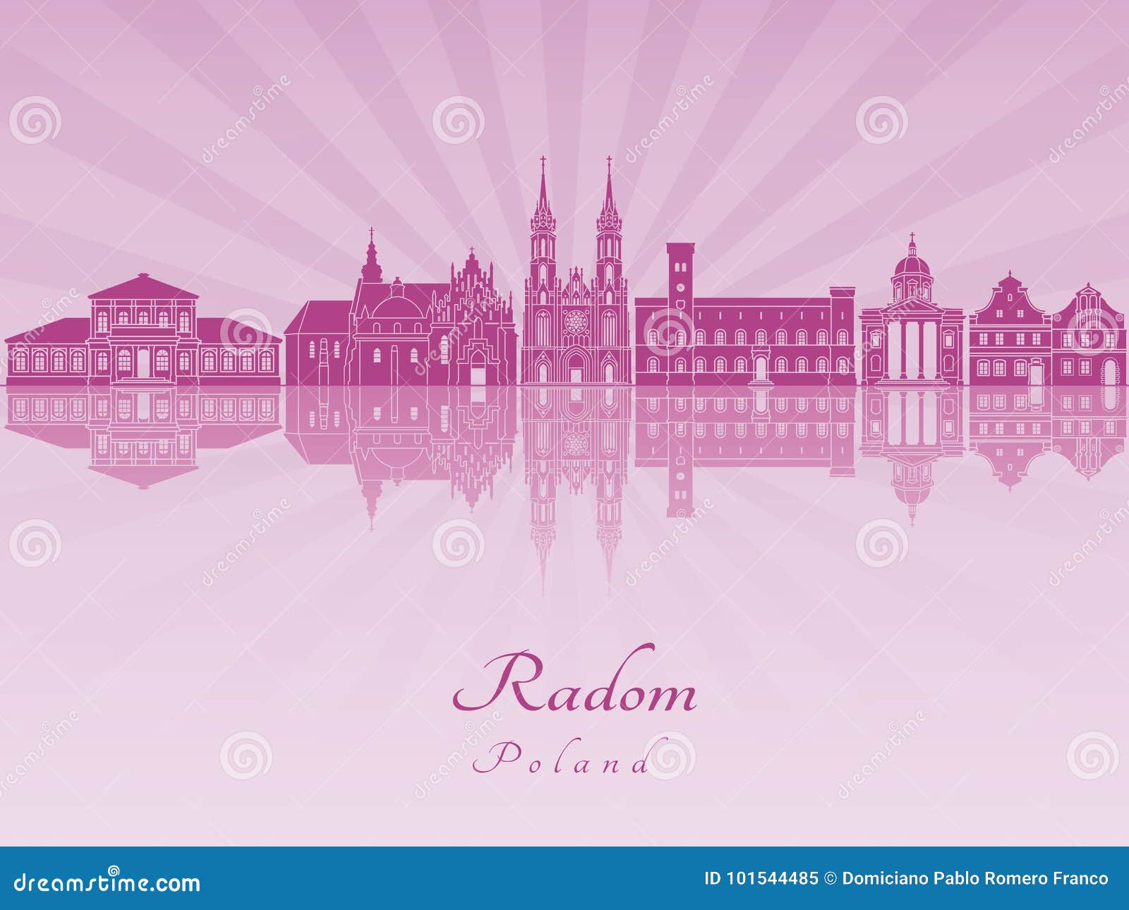 Radom Skyline Stock Illustrations – 4 Radom Skyline Stock Illustrations ...