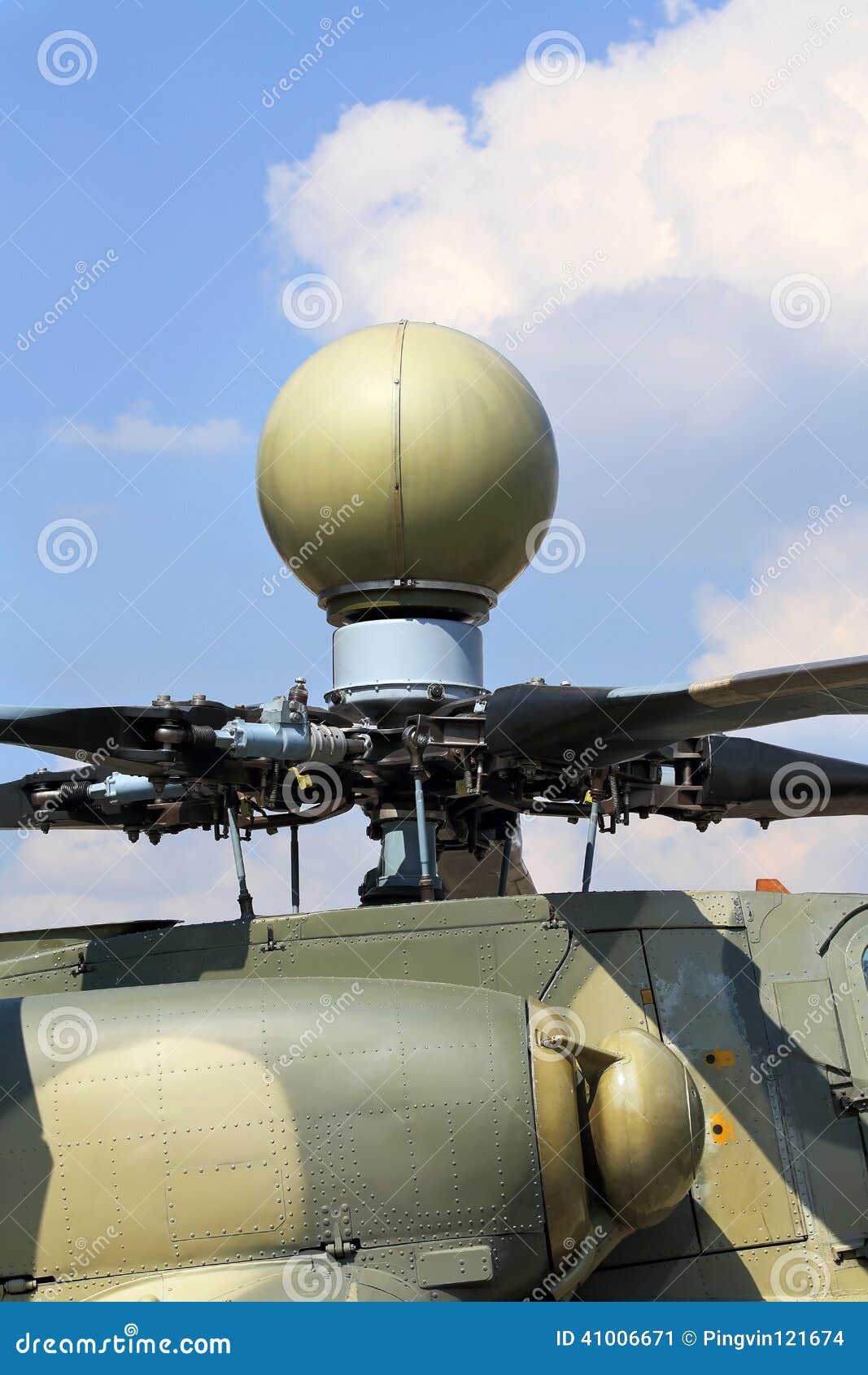 Radome radar stock image. Image of detail, production - 41006671