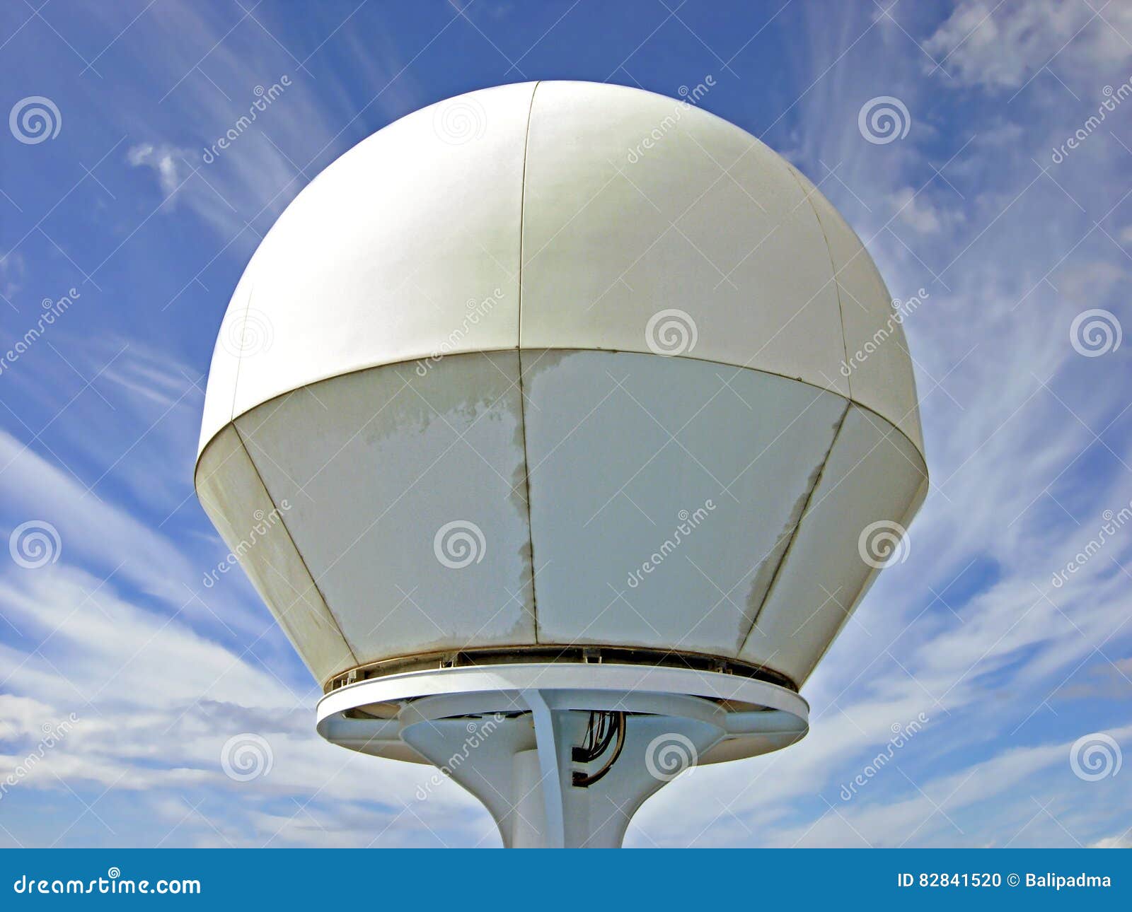 Radome on a ship stock photo. Image of data, technology - 82841520