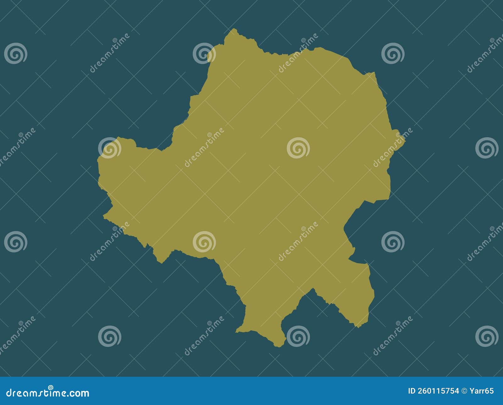 Radovis, Macedonia. Solid. No Legend Stock Illustration - Illustration ...