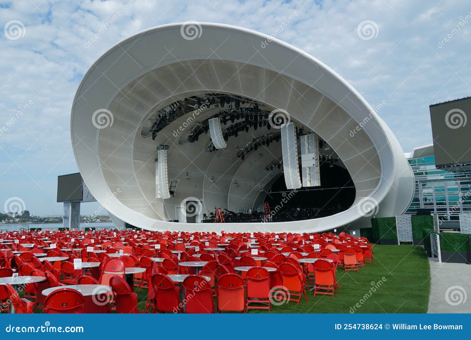 Rady Shell at the Harbor stock photo. Image of park - 254738624