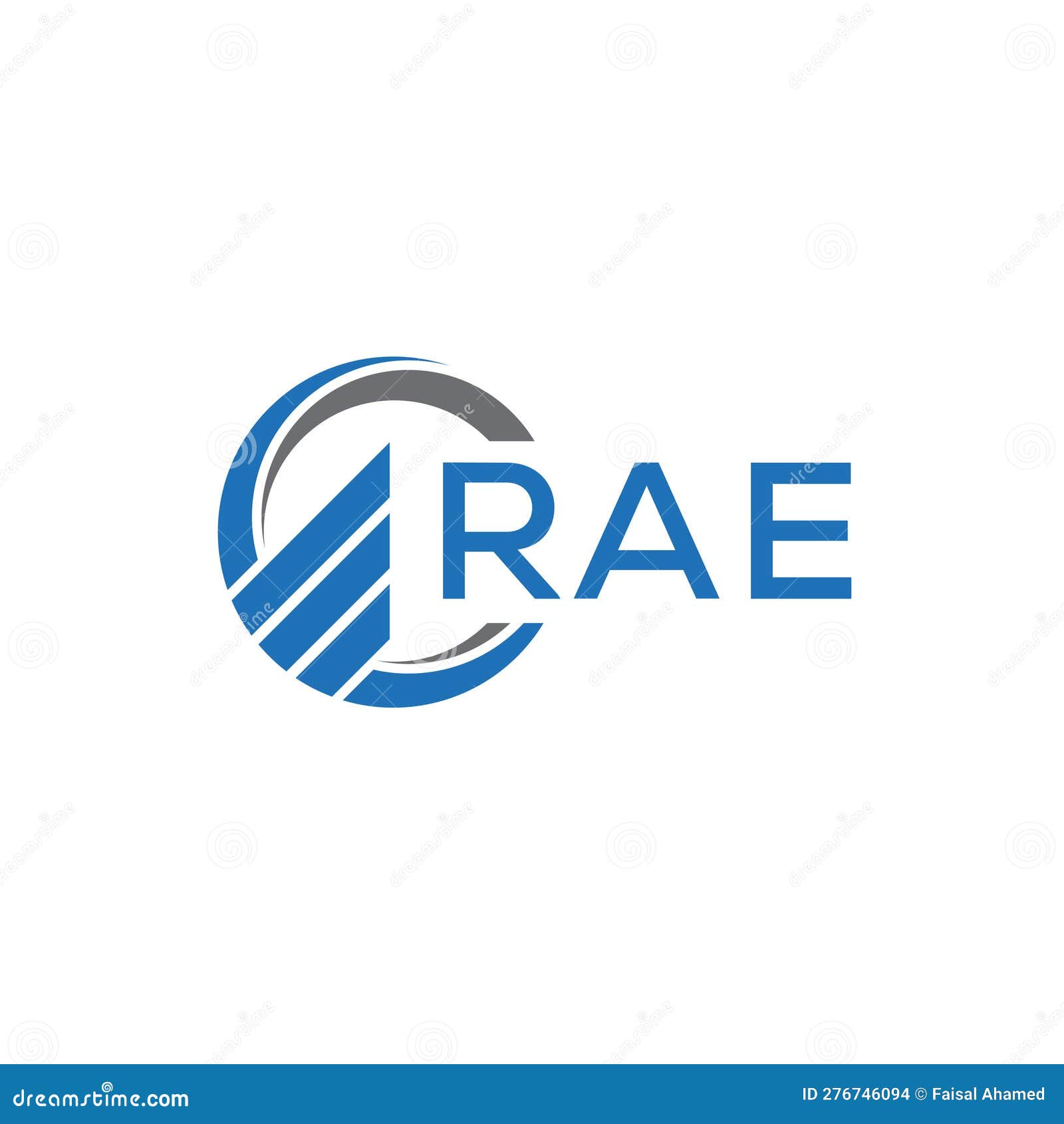 RAE Abstract Technology Logo Design on White Background. RAE Creative ...
