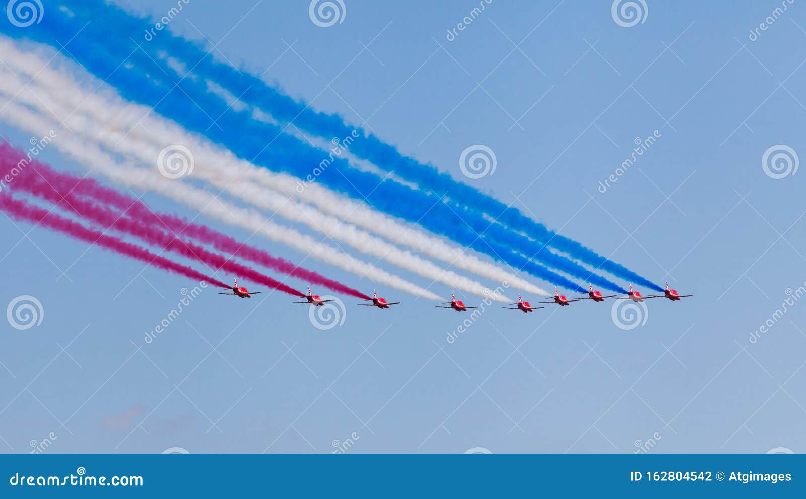 RAF Aerobatics Display Team the Red Arrows Editorial Photography ...