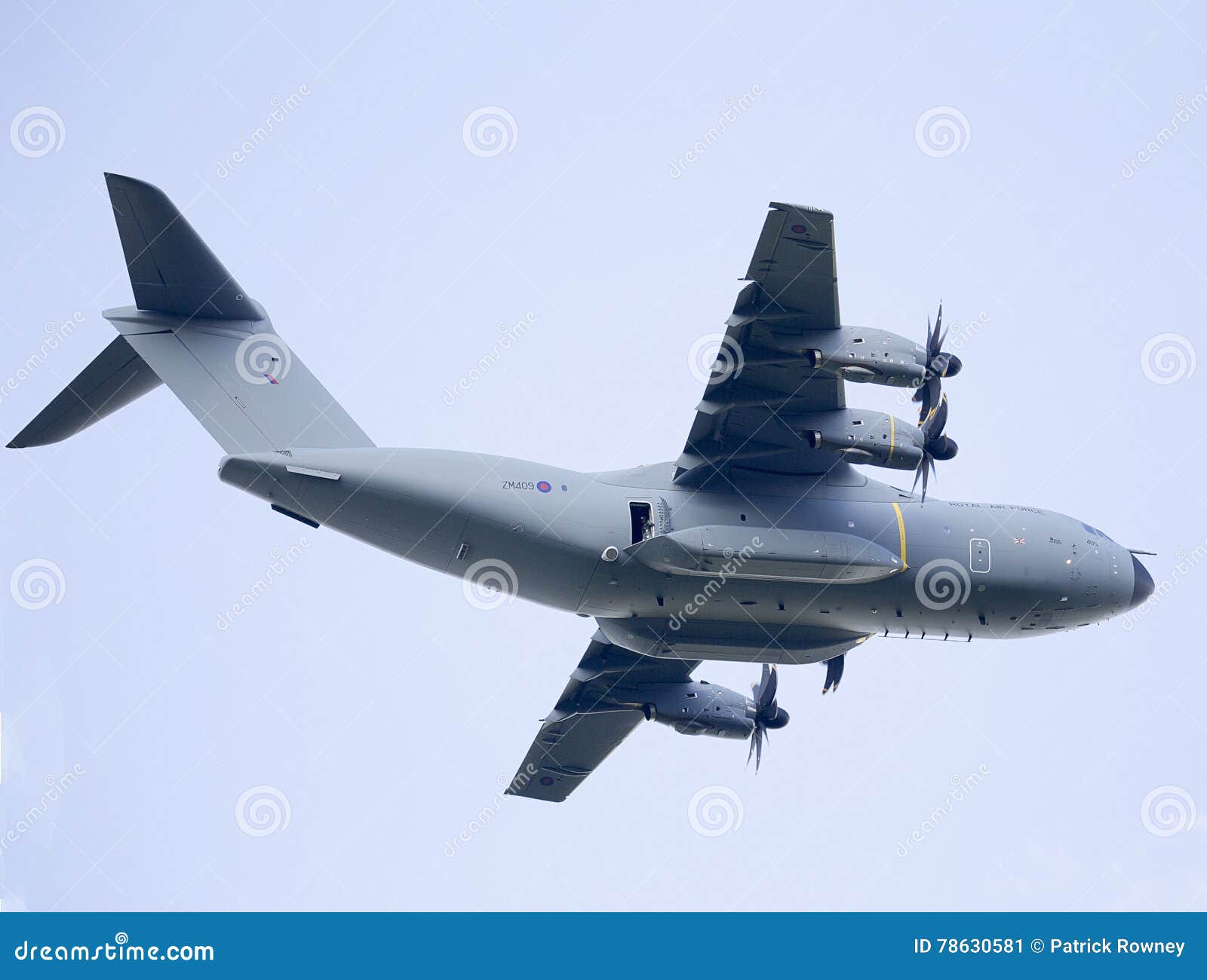 RAF Airbus A400M Aircraft photo éditorial. Image du trappe - 78630581