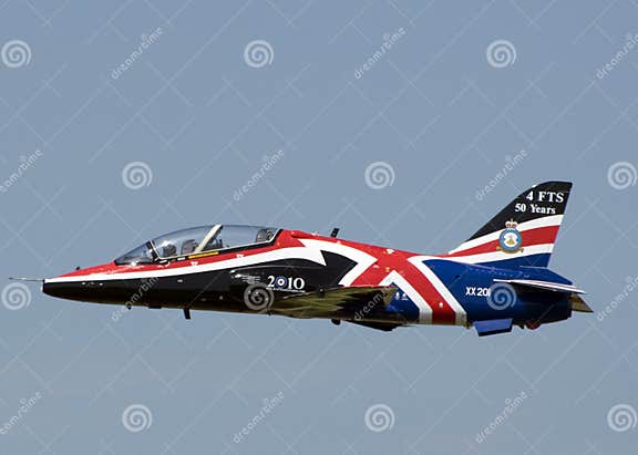 RAF Hawk Jet editorial stock image. Image of military - 14998144