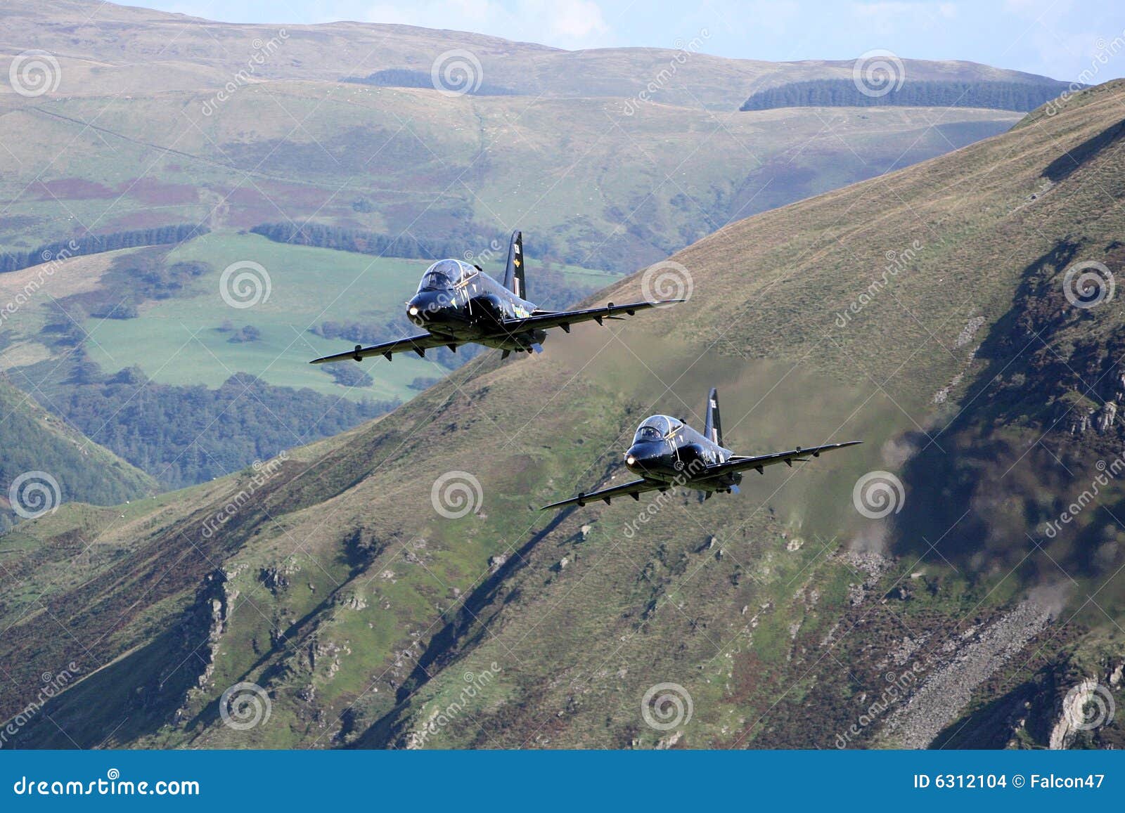 RAF Hawk Pair stock photo. Image of close, chopper, fighter - 6312104