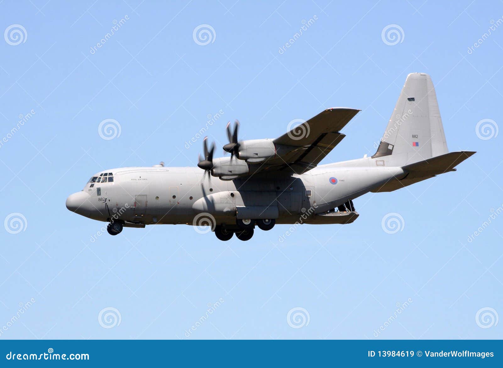 RAF Hercules Transport Aircraft Editorial Stock Image - Image of ...