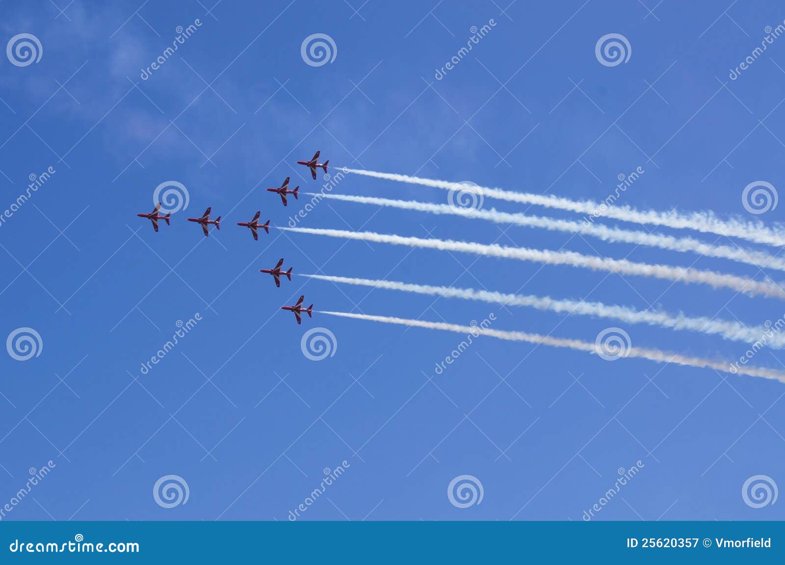 RAF Red Arrows Aerobatic Team Editorial Photography - Image of force ...