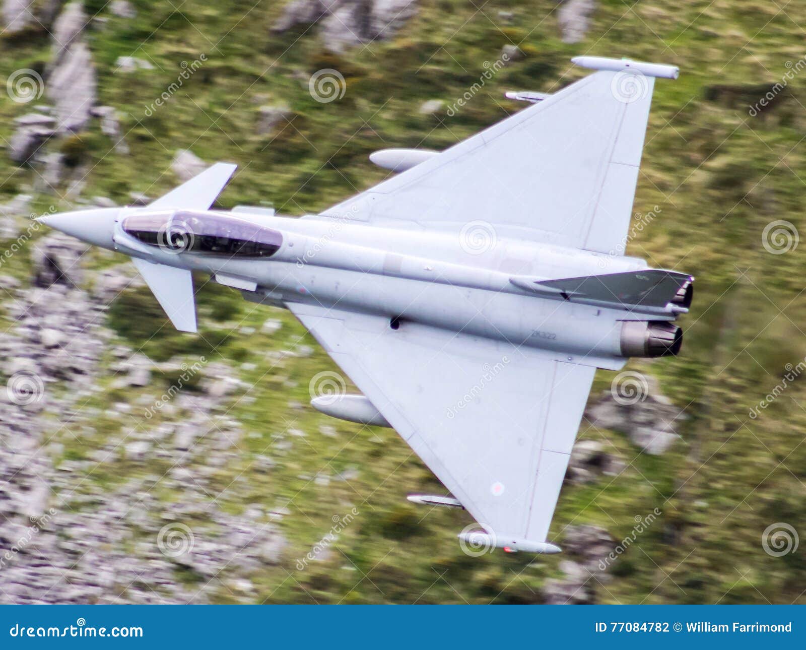 RAF Typhoon stock photo. Image of typhoon, blasts, mach - 77084782