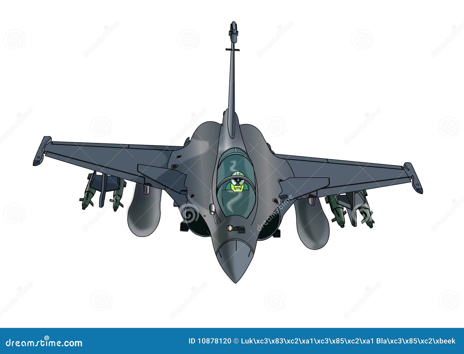 Rafale Mirage 2000D stock vector. Illustration of fighting - 10878120