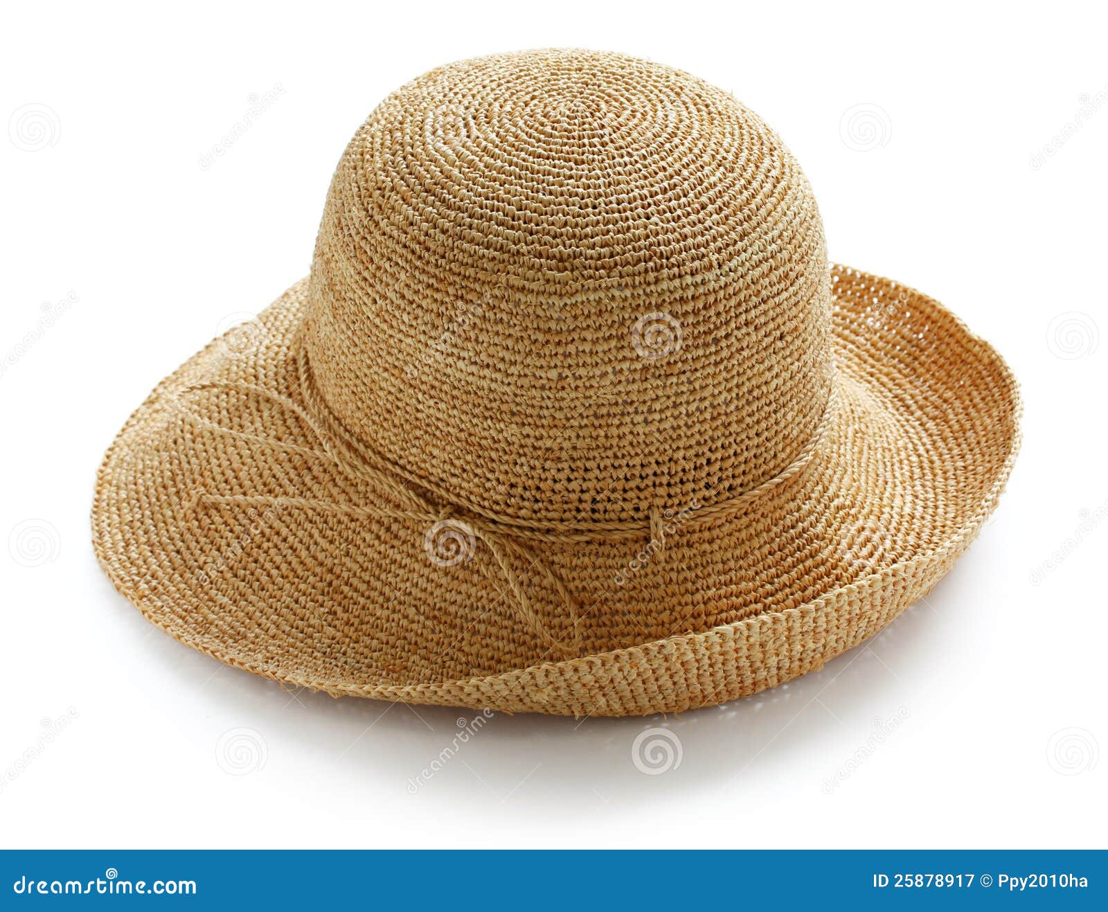 Raffia Hat Royalty-Free Stock Photography | CartoonDealer.com #25878917