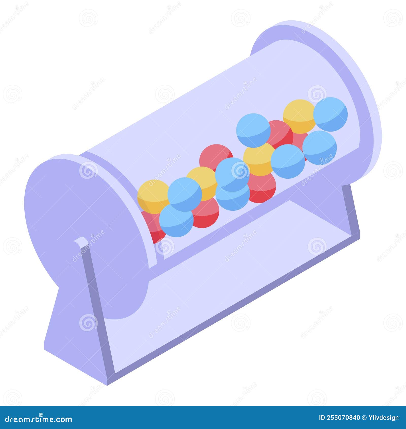 Raffle Box Icon Isometric Vector. Reward Wheel Stock Illustration ...