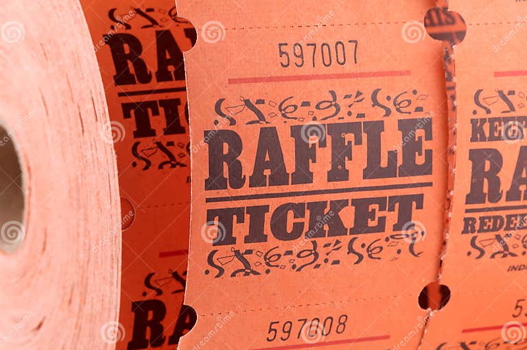 Raffle Ticket stock photo. Image of drawing, raffle, chance - 412508