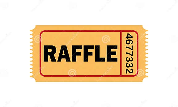 Raffle ticket icon stock illustration. Illustration of performance ...
