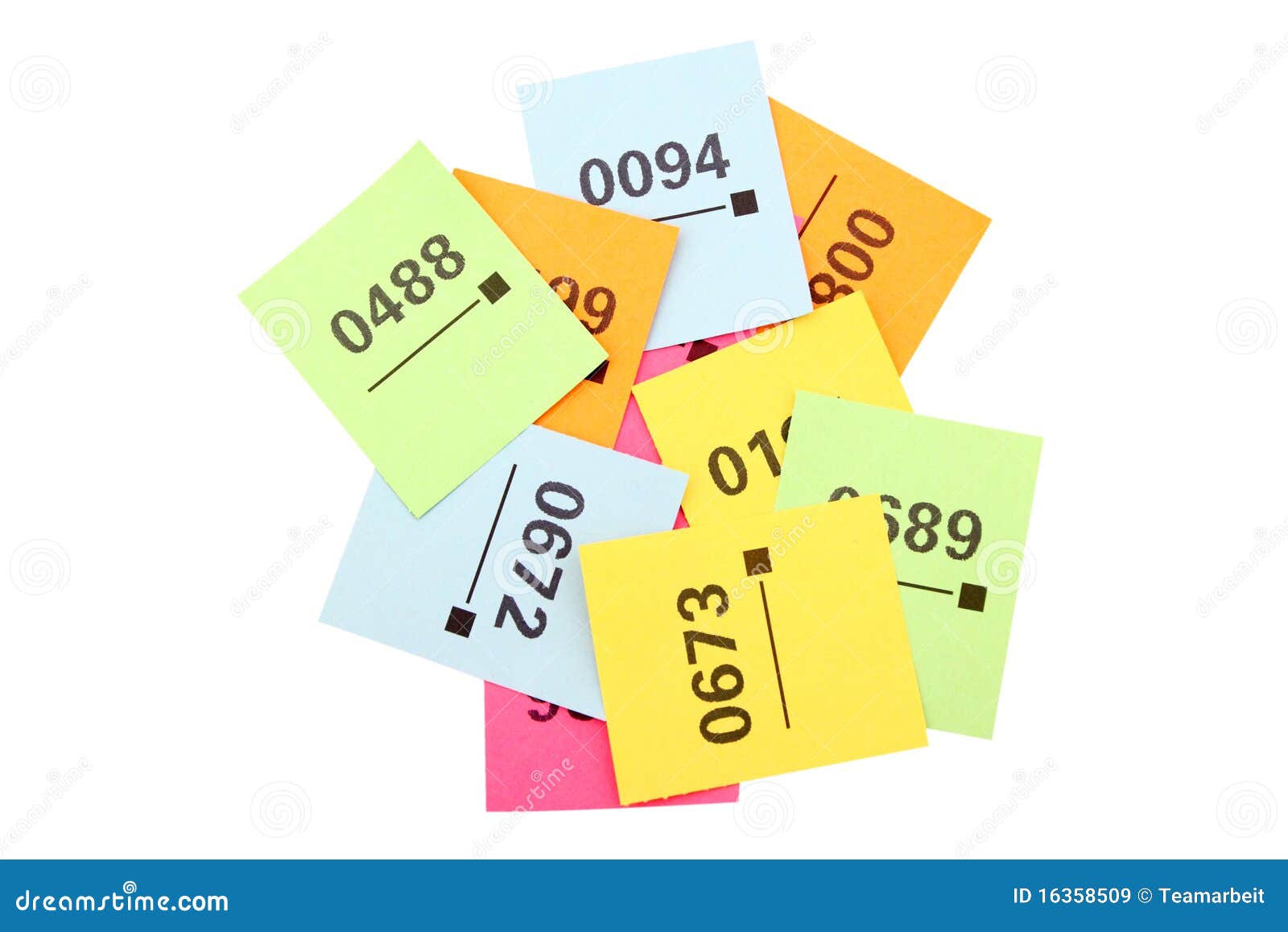 Raffle tickets stock image. Image of tossing, gain, lots - 16358509