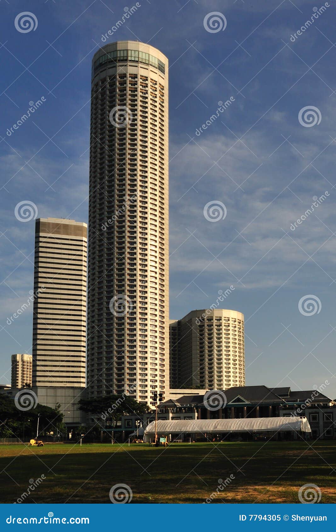 Raffles Center stock image. Image of building, center - 7794305