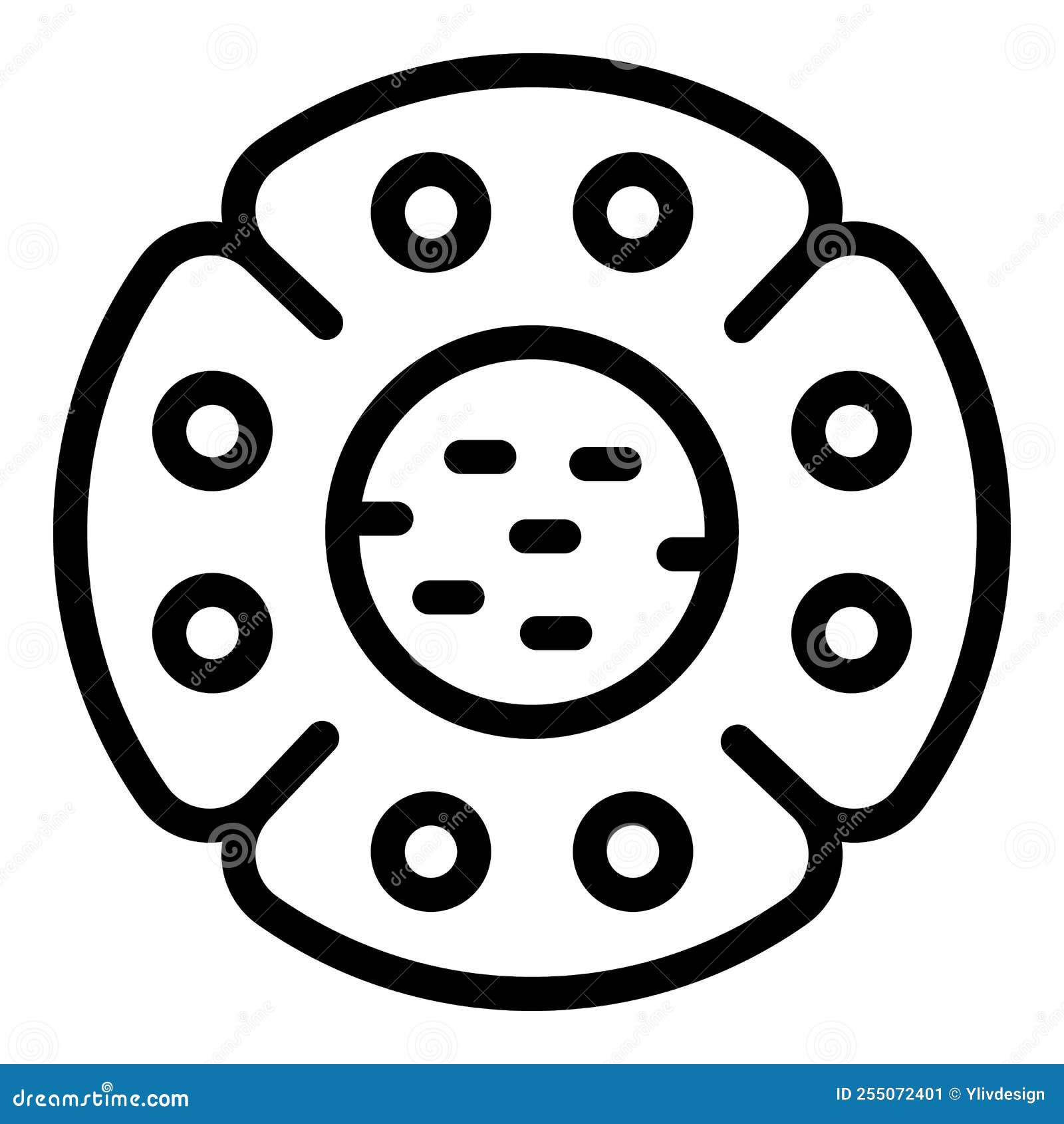Rafflesia Arnoldii Icon Outline Vector. Flower Plant Stock Vector ...