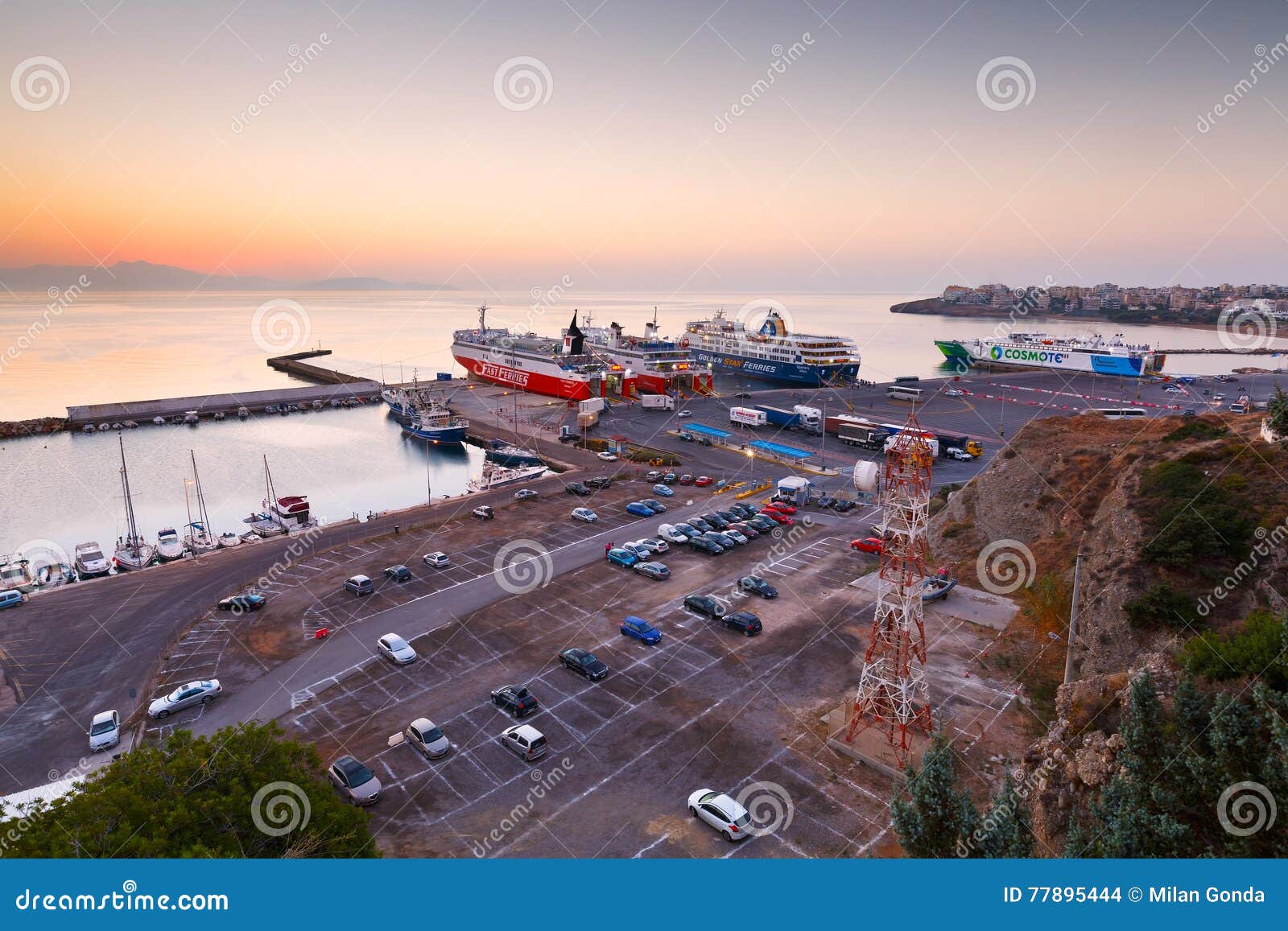 Rafina imagen de archivo editorial. Imagen de muelle - 77895444