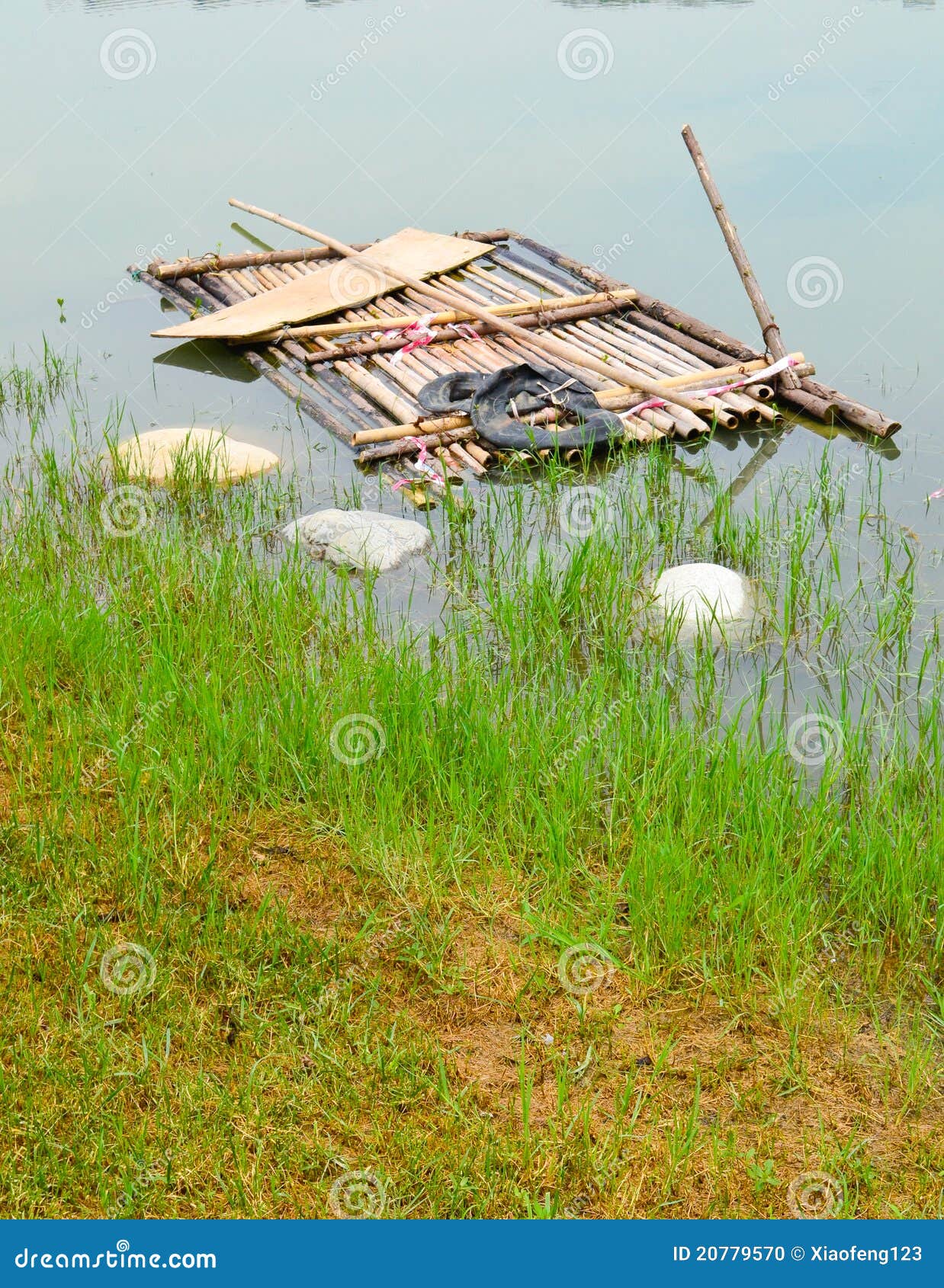Raft stock photo. Image of reflection, color, green, raft - 20779570