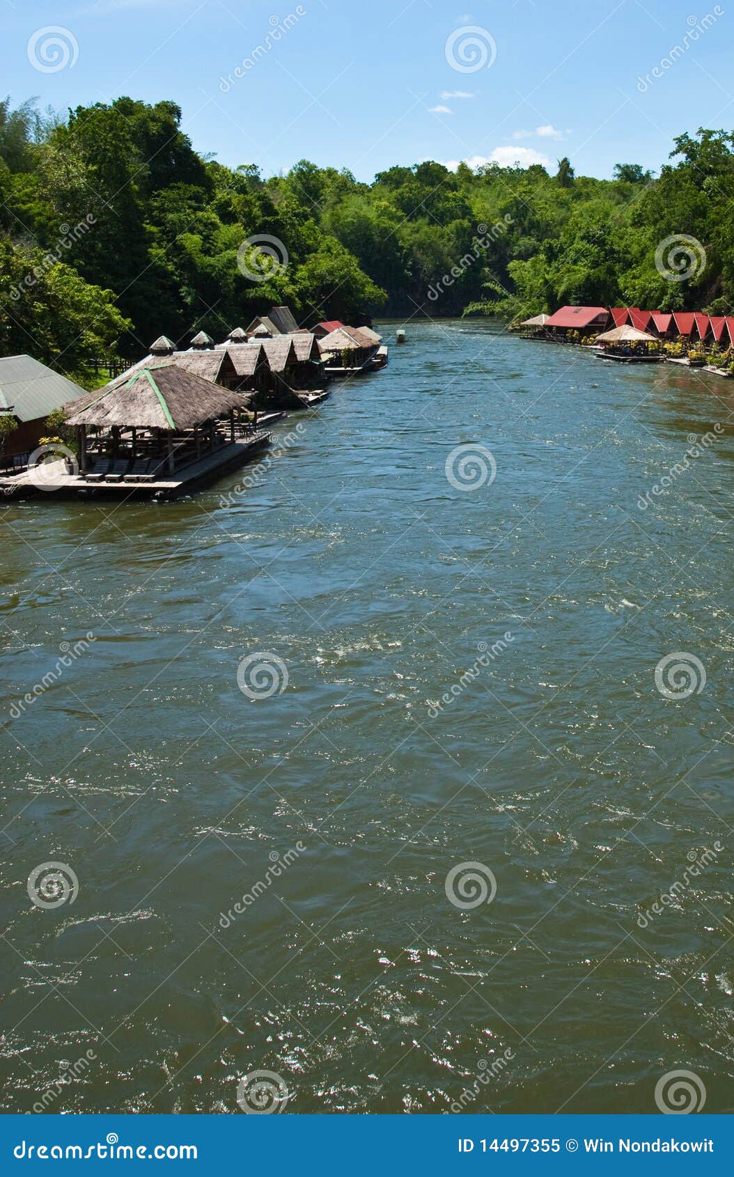 Raft house stock image. Image of shore, lake, house, sunset - 14497355