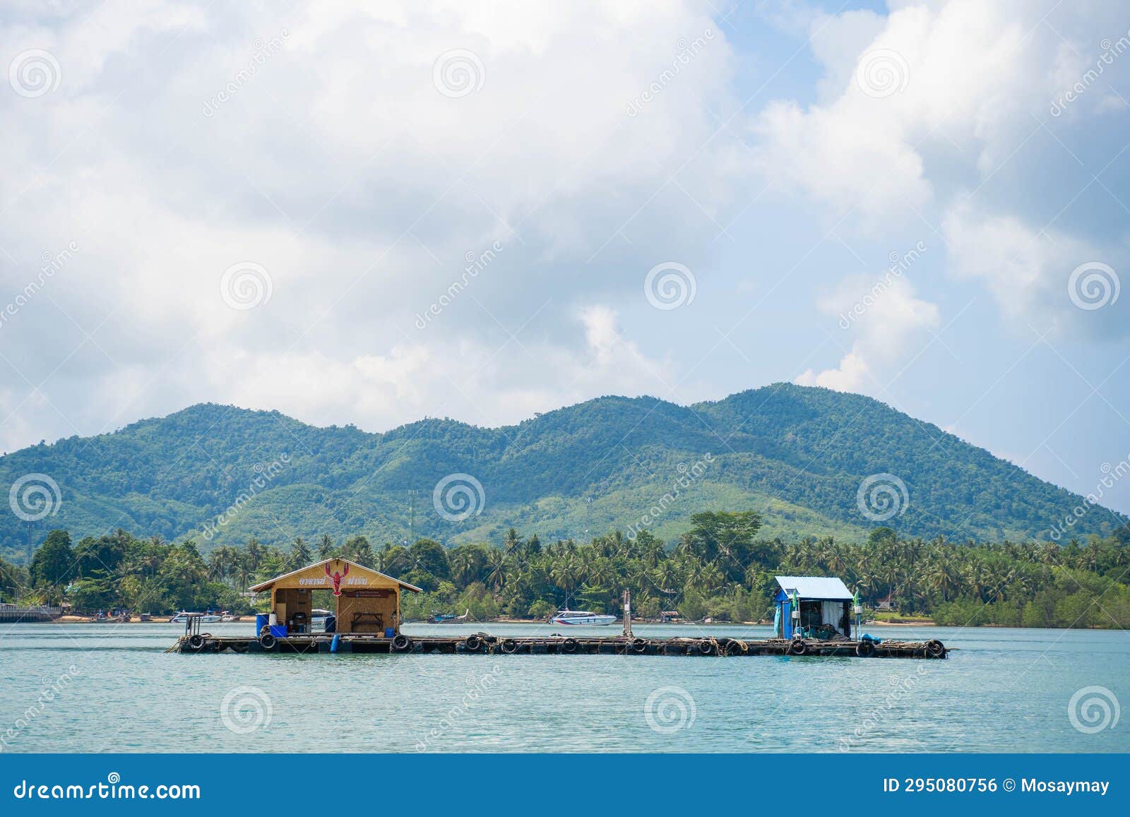 Raft in the Middle of the Water Stock Photo - Image of river, rafting ...