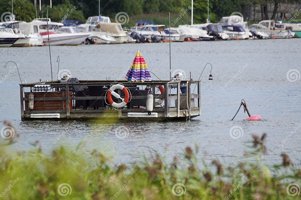 A Raft in the River in the Summer Stock Photo - Image of travel, water ...