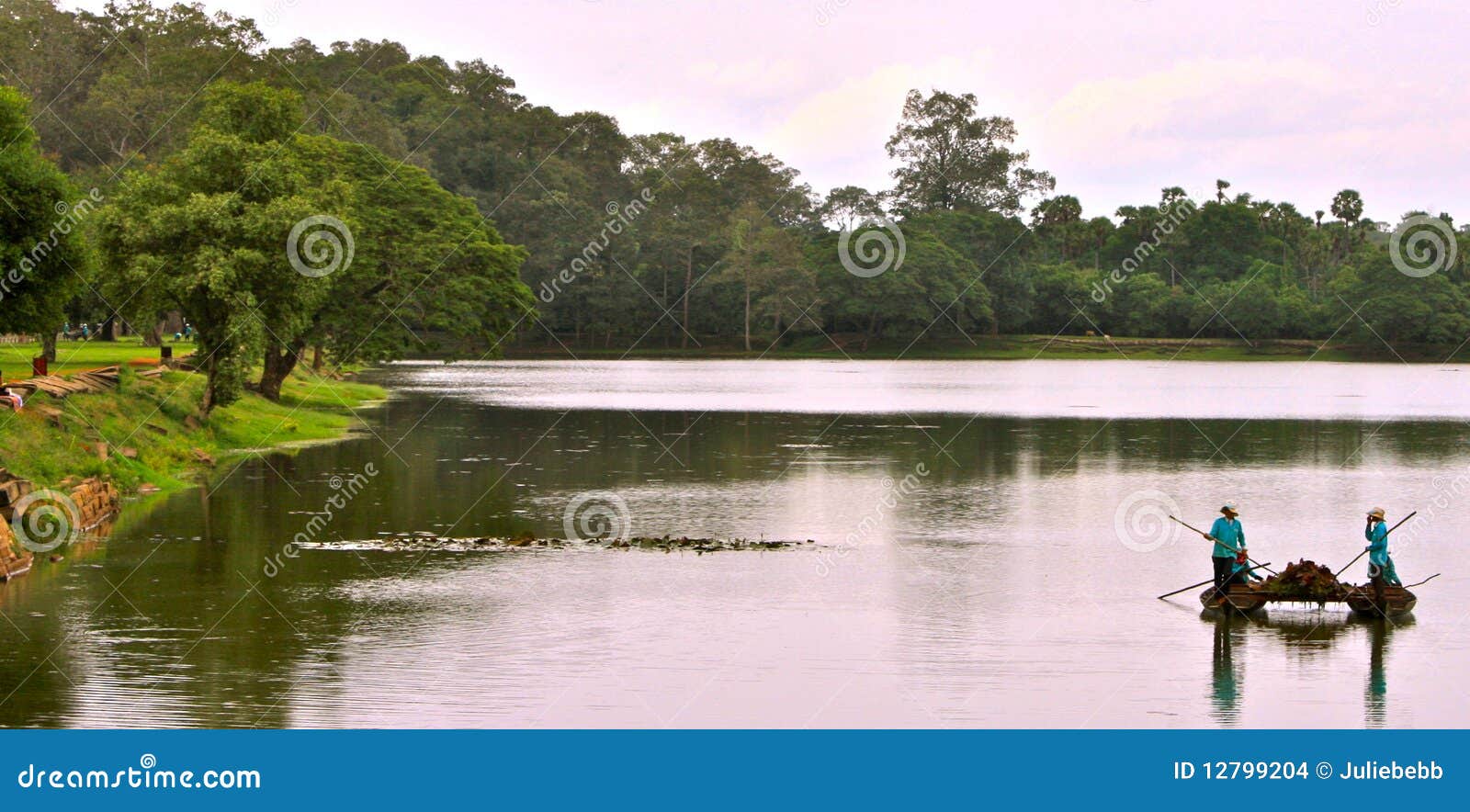 Raft on the water stock photo. Image of water, raft, siem - 12799204