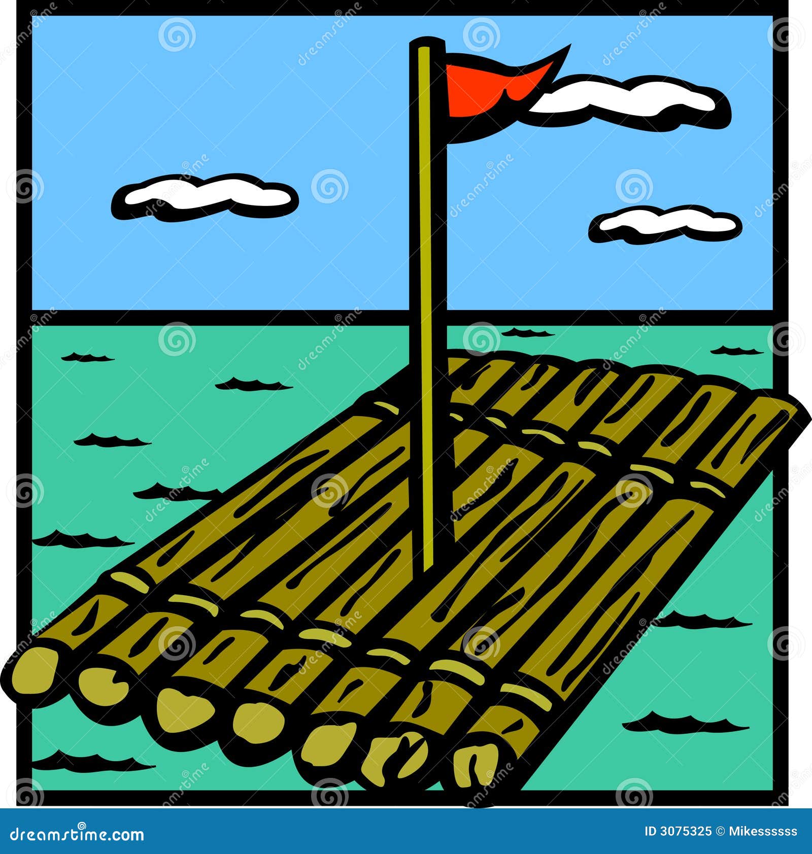 Raft Cartoons, Illustrations & Vector Stock Images - 11650 Pictures to ...