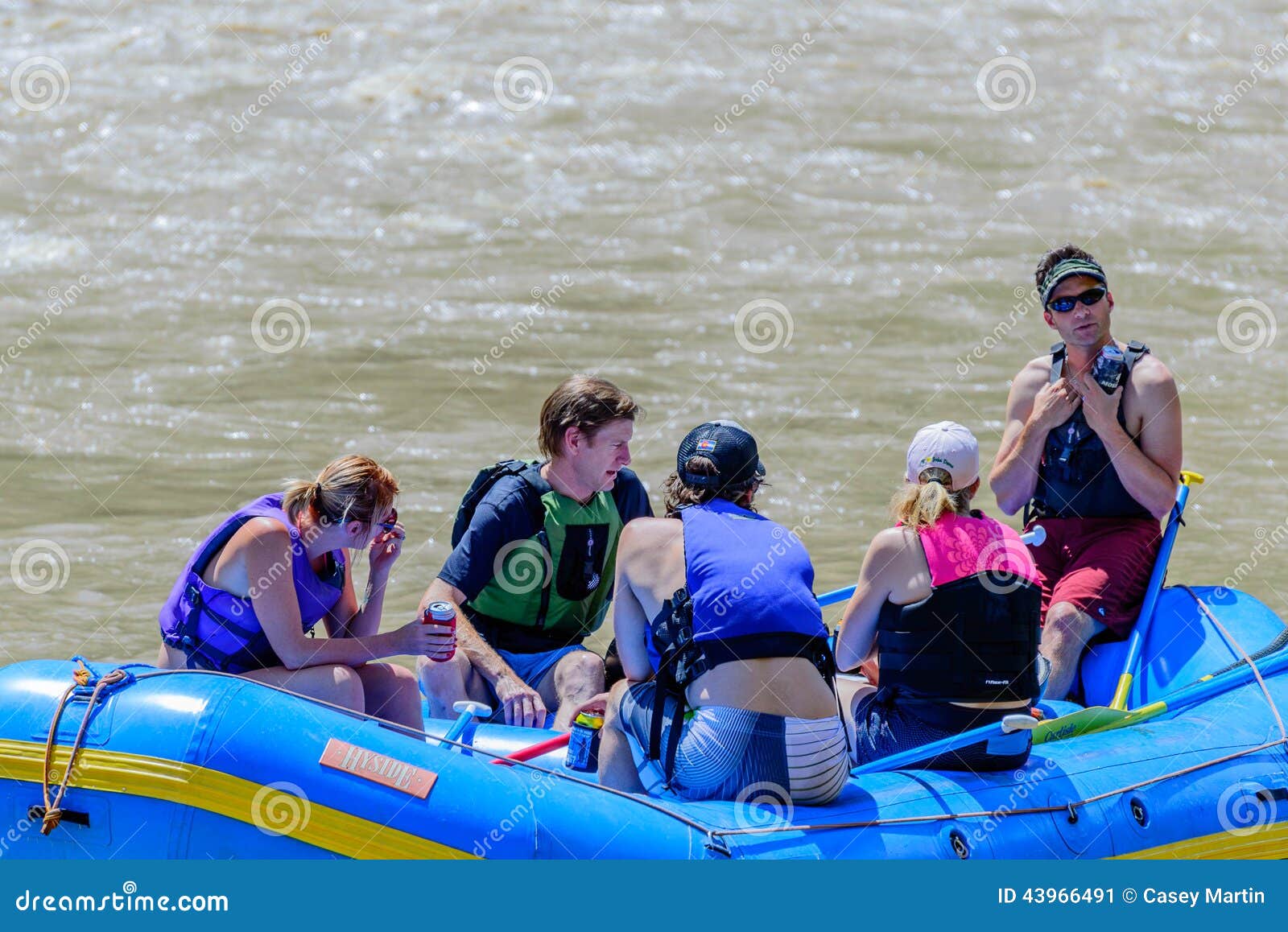 Rafters on the river editorial photo. Image of water - 43966491