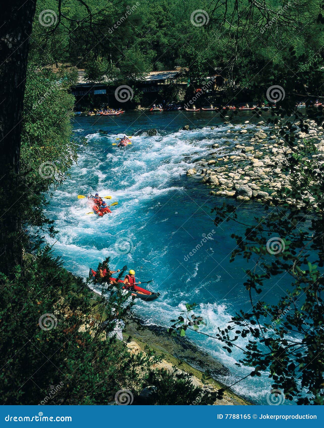 Rafting stock image. Image of adventure, motion, raft - 7788165