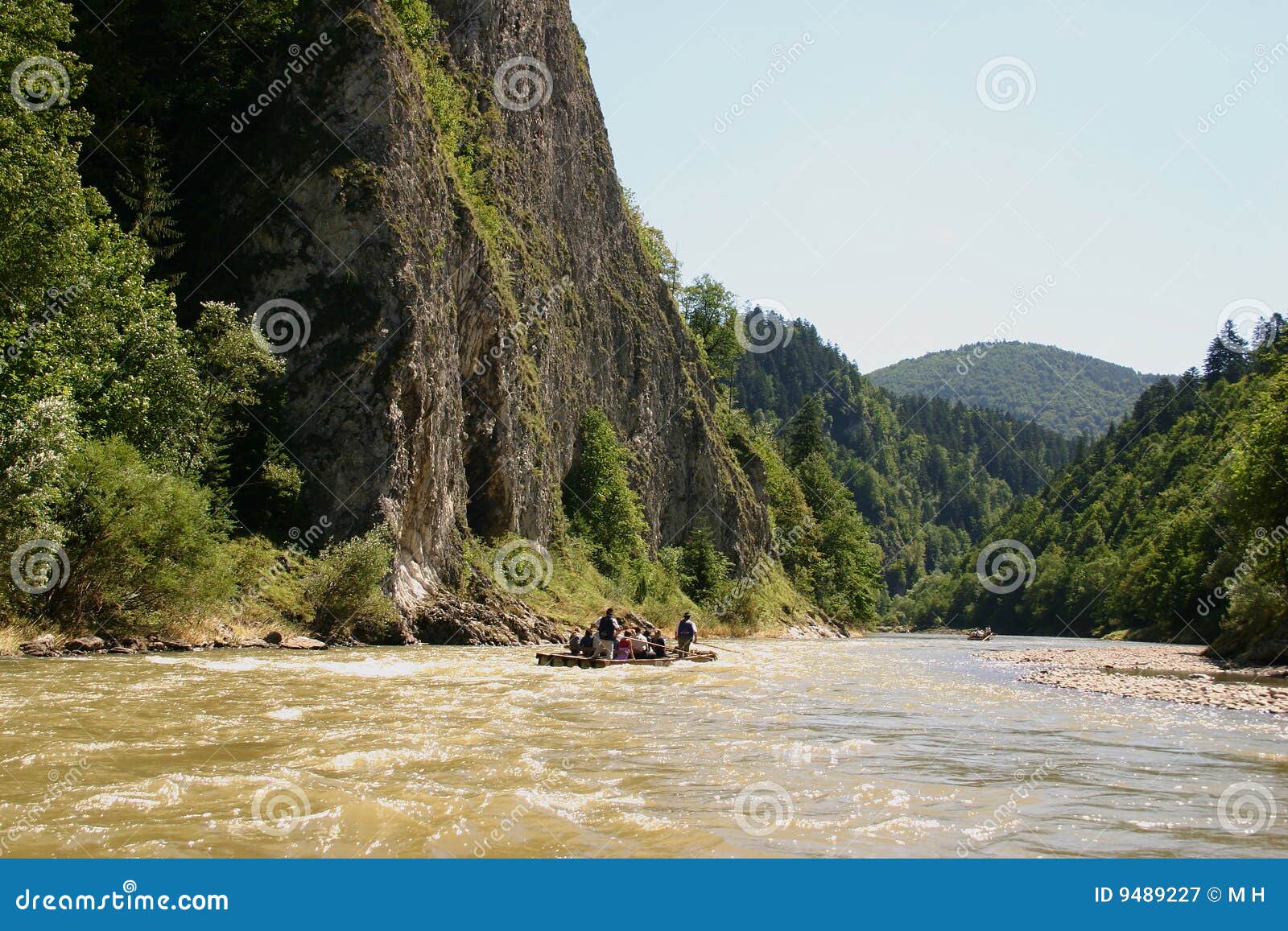 Rafting stock image. Image of landscape, highlander, bamboo - 9489227