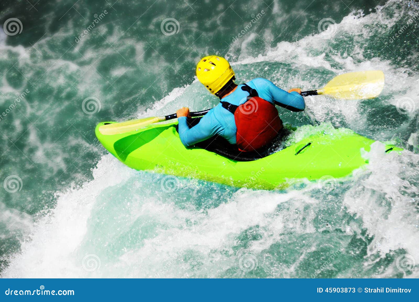 Rafting As Extreme and Fun Sport Stock Image - Image of kayaking ...