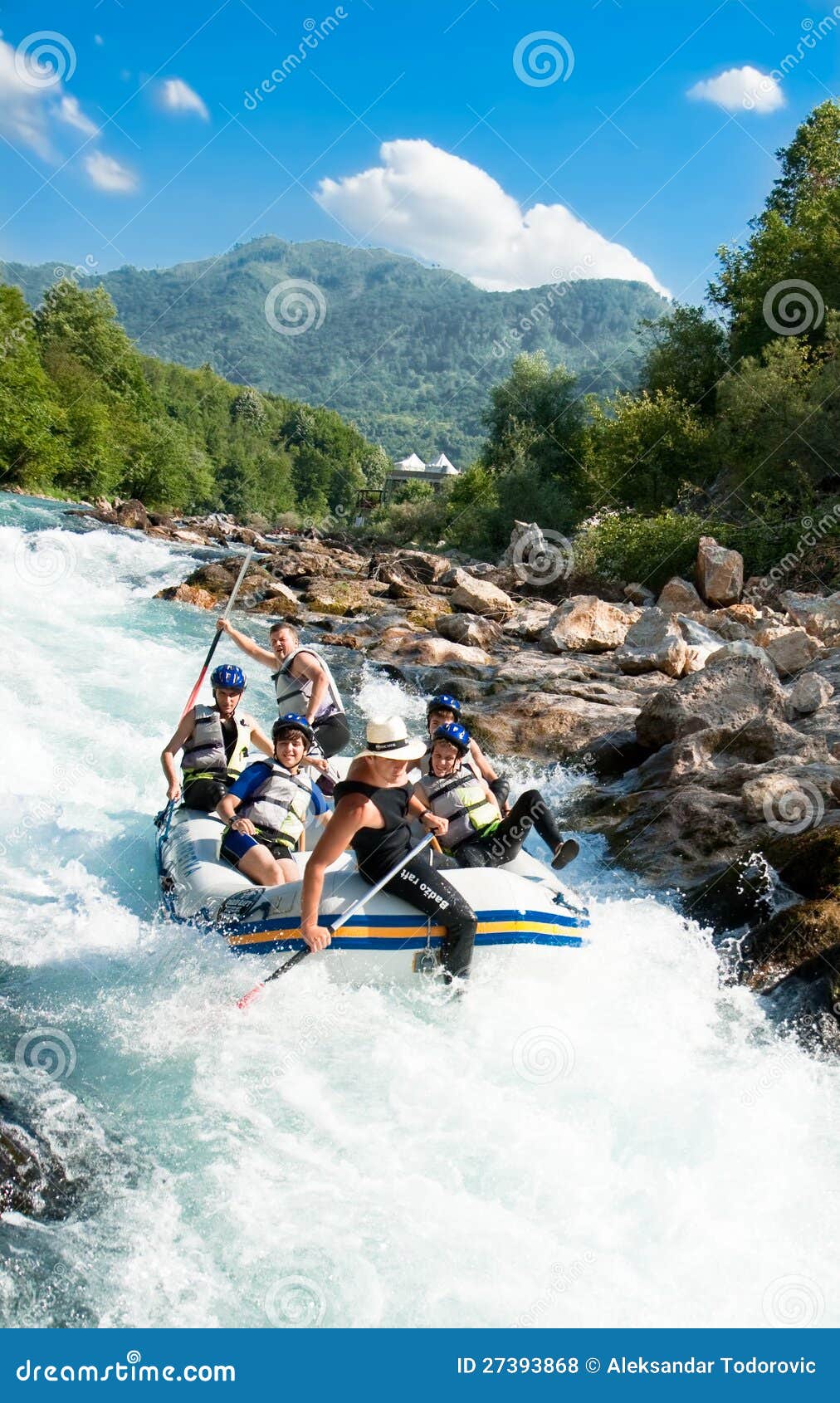 Rafting in the Canyon of River Neretva Editorial Stock Photo - Image of ...