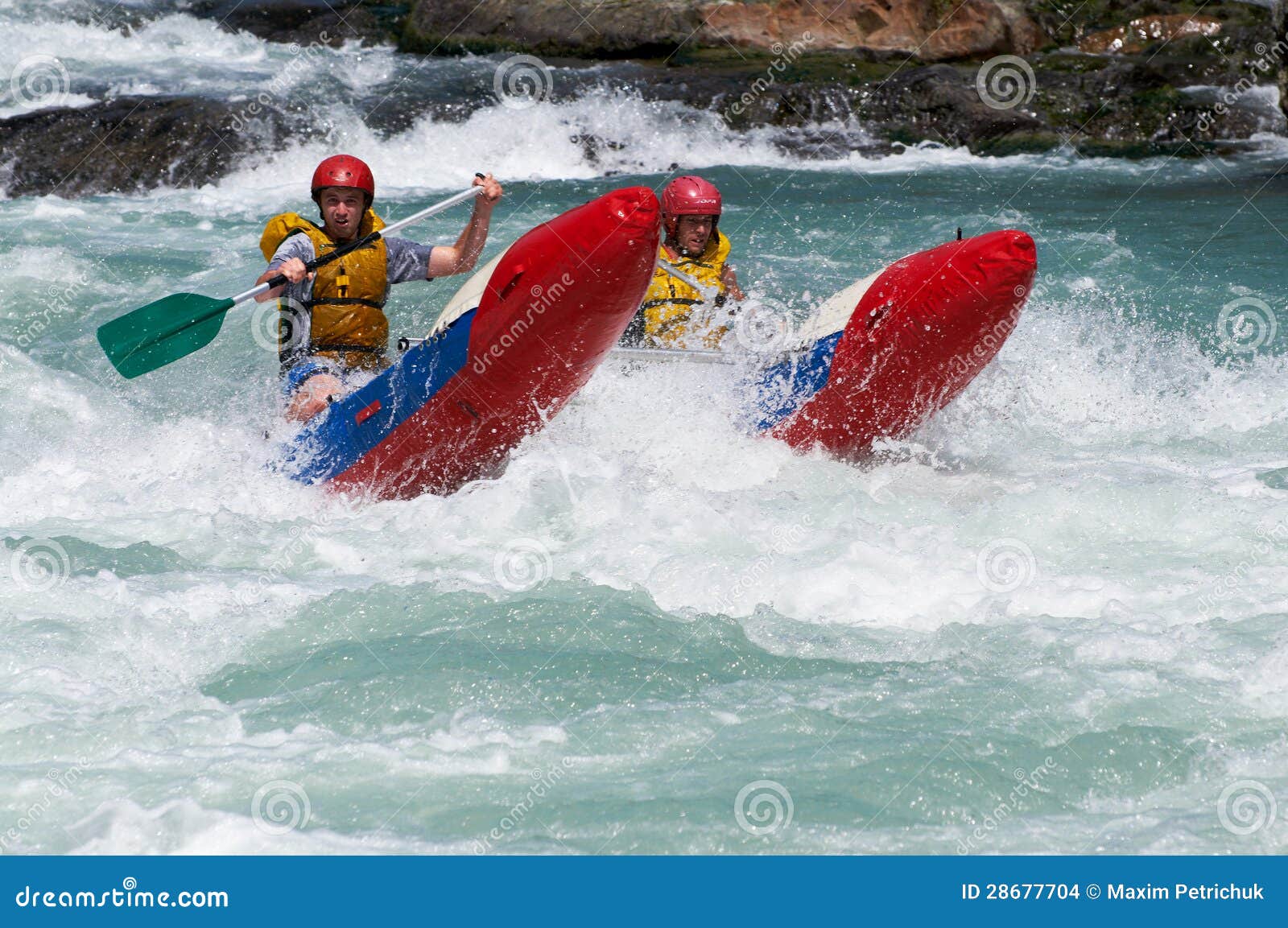 Rafting competition editorial stock image. Image of group - 28677704