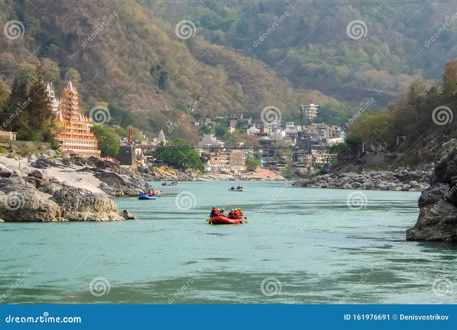 Rafting on Ganga River in Rishikesh, Uttarkhand, India Editorial Photo ...