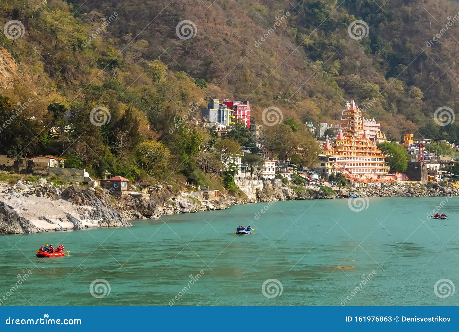 Rafting On Ganga River In Rishikesh, Uttarkhand, India Editorial Photo ...