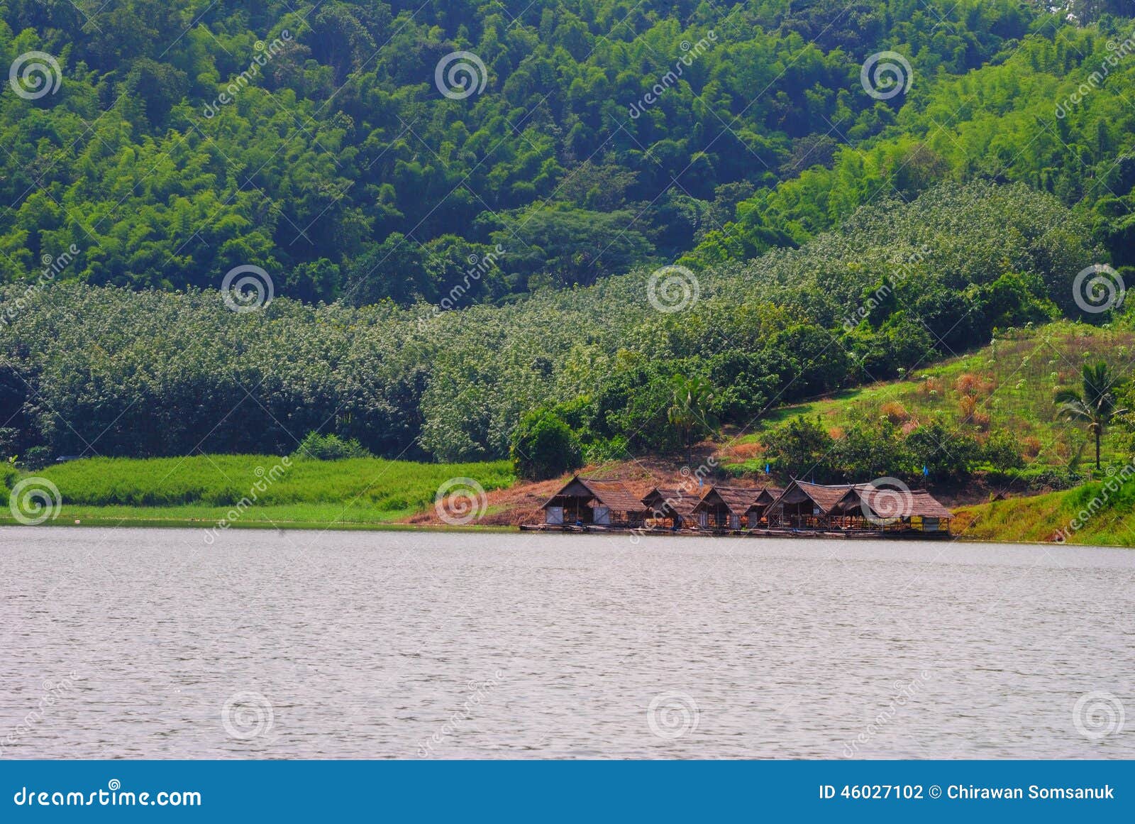 Rafting stock photo. Image of raft, waterscape, thailand - 46027102