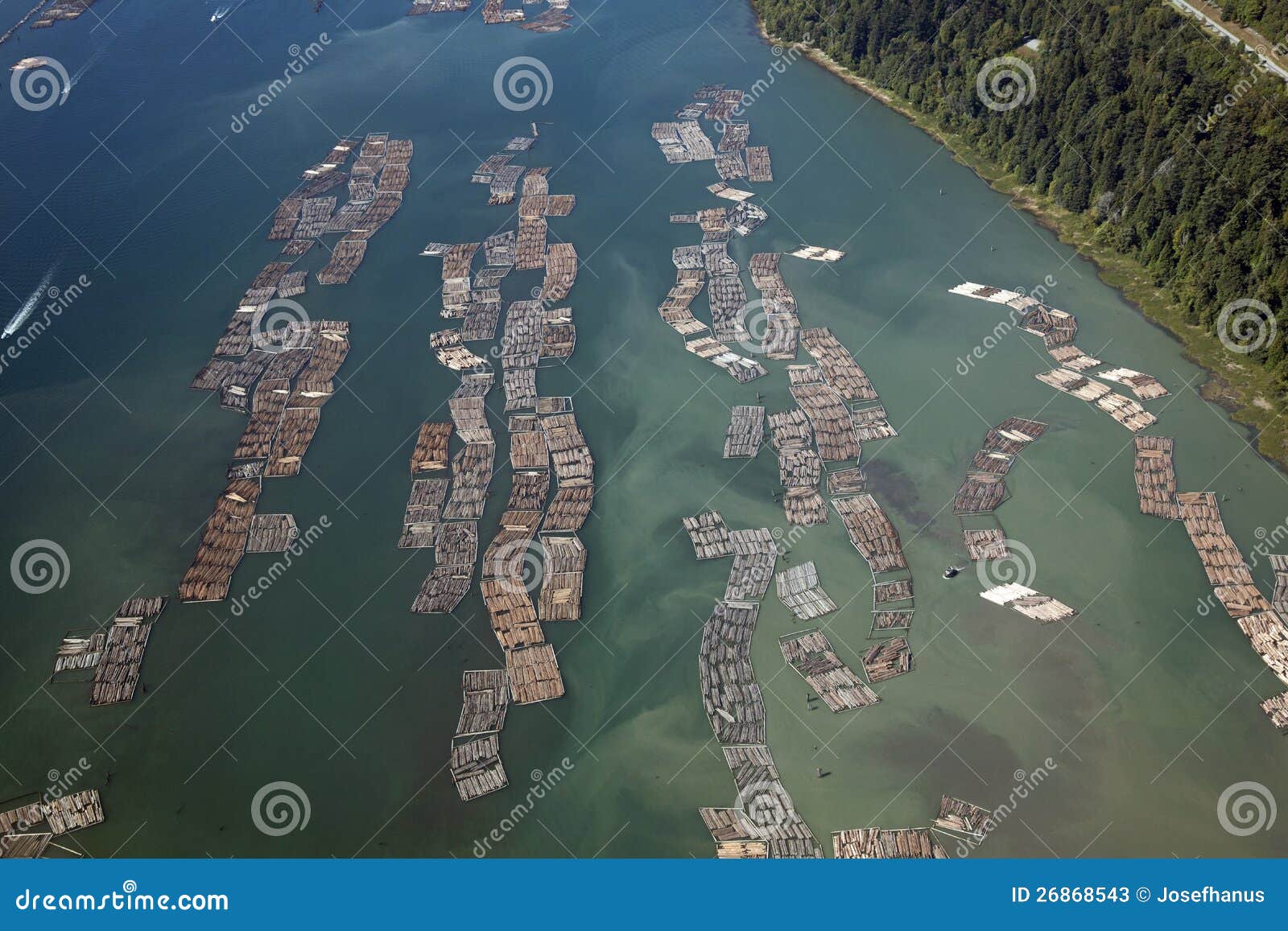 Rafts in the sea stock image. Image of state, park, columbia - 26868543