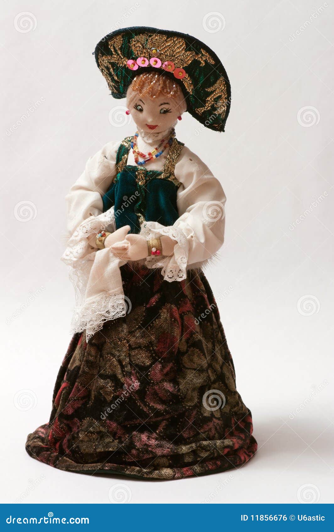 Rag doll stock photo. Image of cute, woman, hand, homemade - 11856676