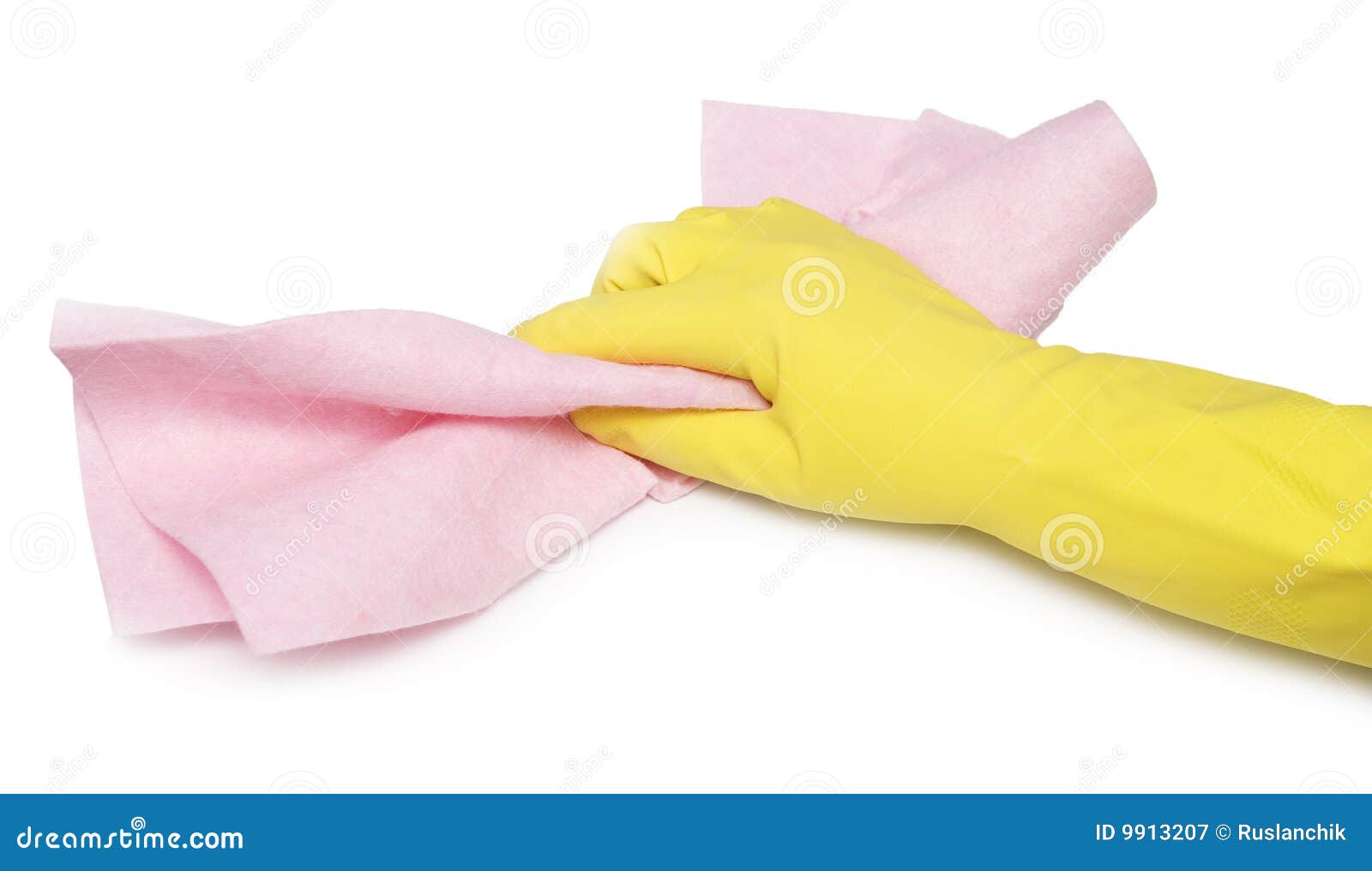 Rag in hand stock image. Image of housework, disinfect - 9913207